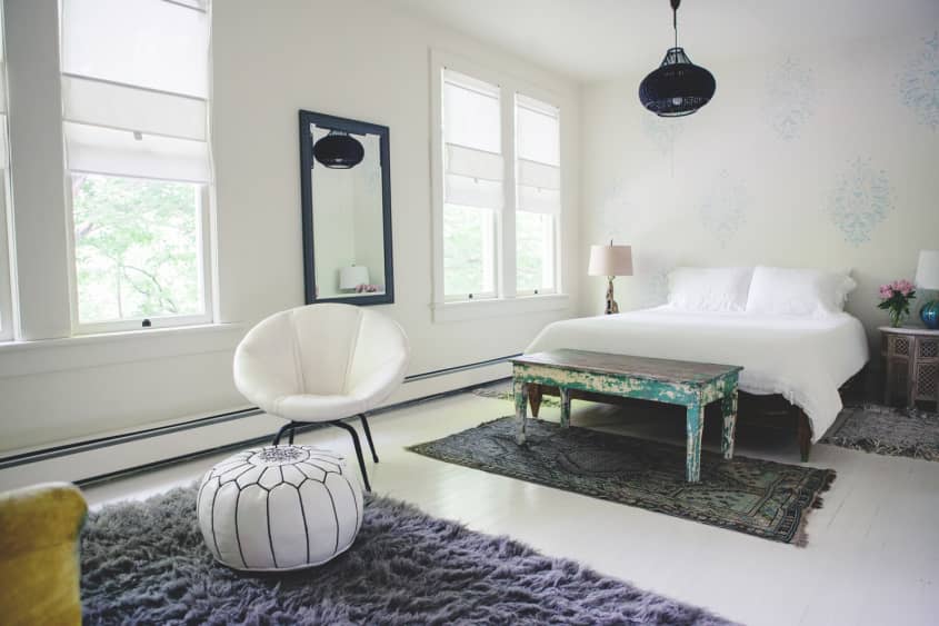 Hotel Tour: A Rustic Inn's Guest Rooms & Cottage | Apartment Therapy
