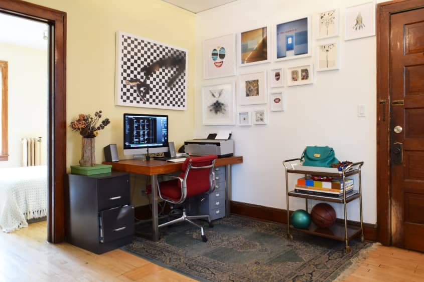 House Tour: An Eclectic Mix in a Michigan Rental | Apartment Therapy