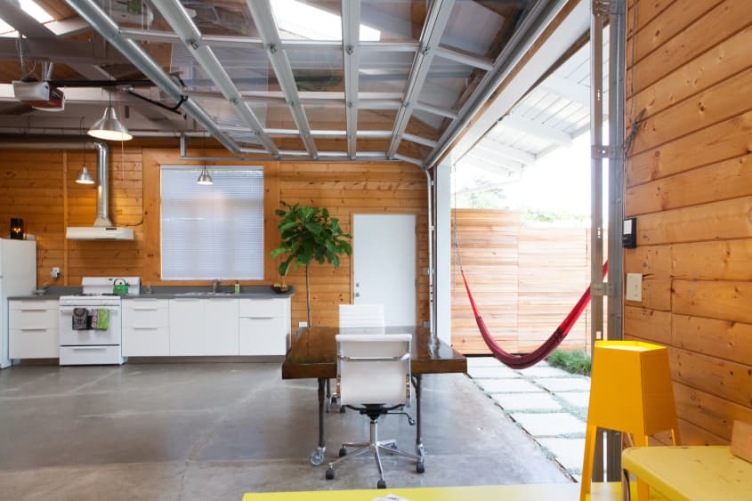 House Tour: A Garage Turned into a Warm, Modern Studio | Apartment Therapy