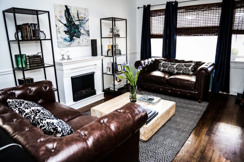 House Tour: A Cool, High-Contrast Chicago Home | Apartment Therapy