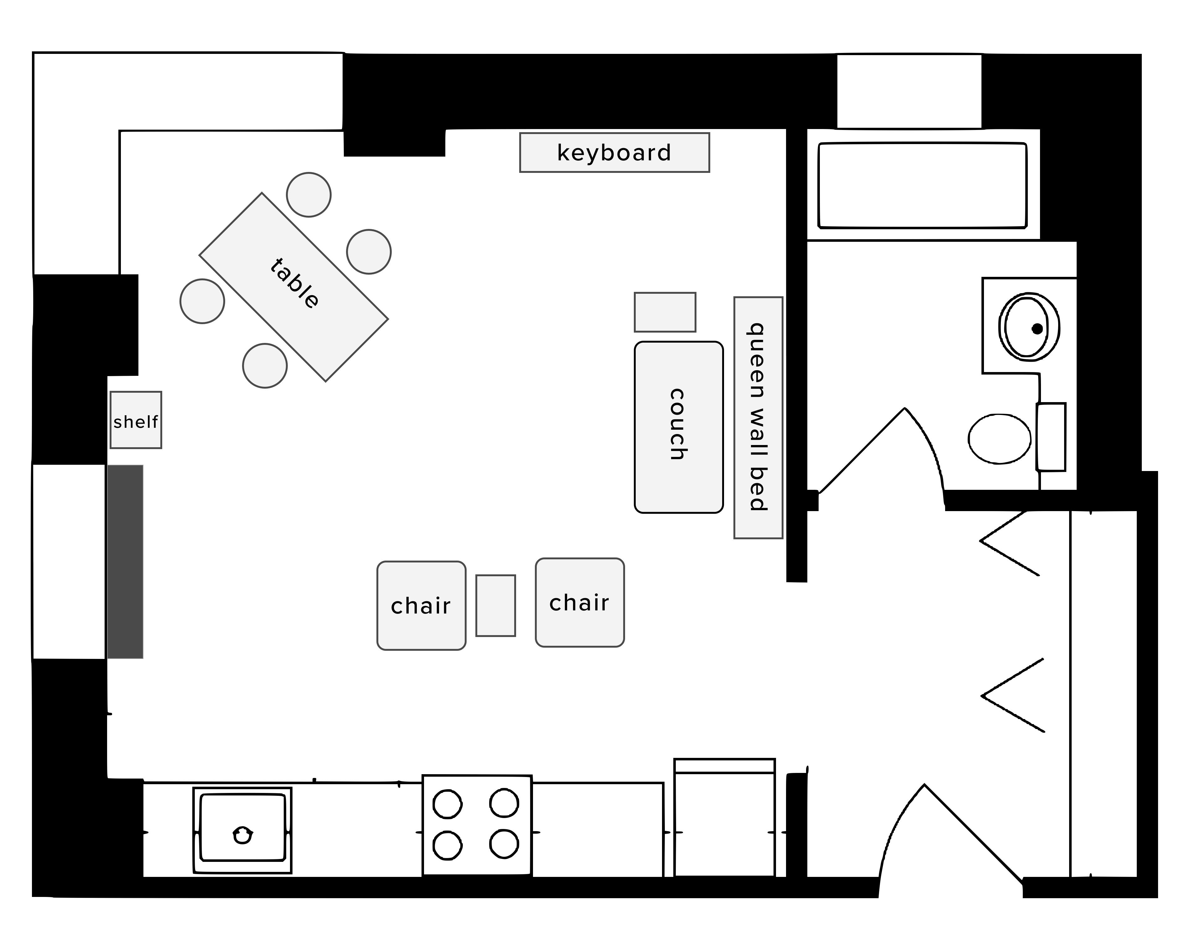 Small Space Organizing Ideas in a Tiny NYC Studio Apartment | Apartment ...