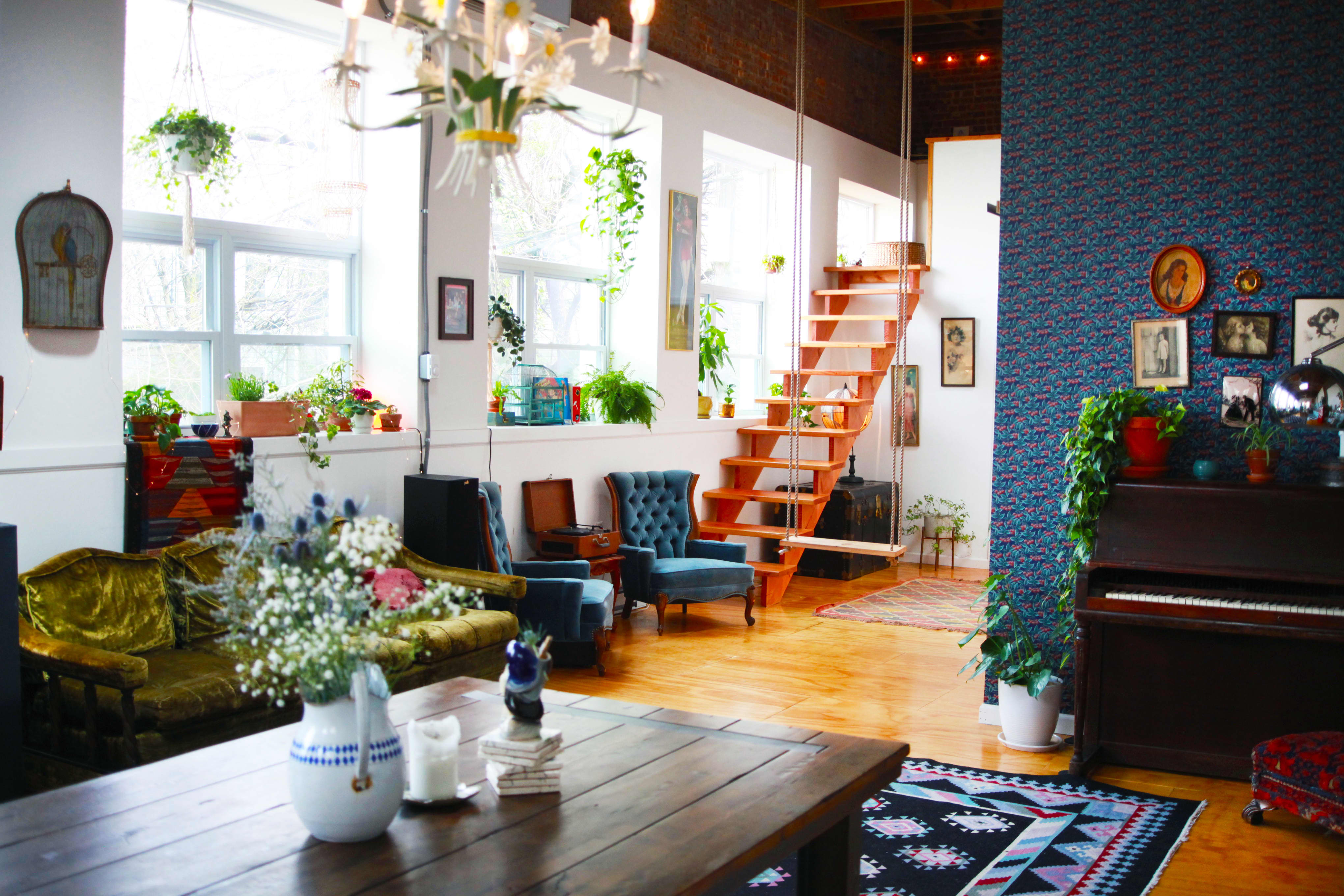 Brooklyn Home Tour: The Funky Loft | Apartment Therapy