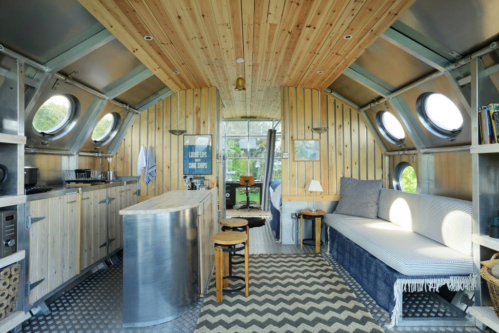 Tiny House Scotland Submarine Design Photos | Apartment Therapy