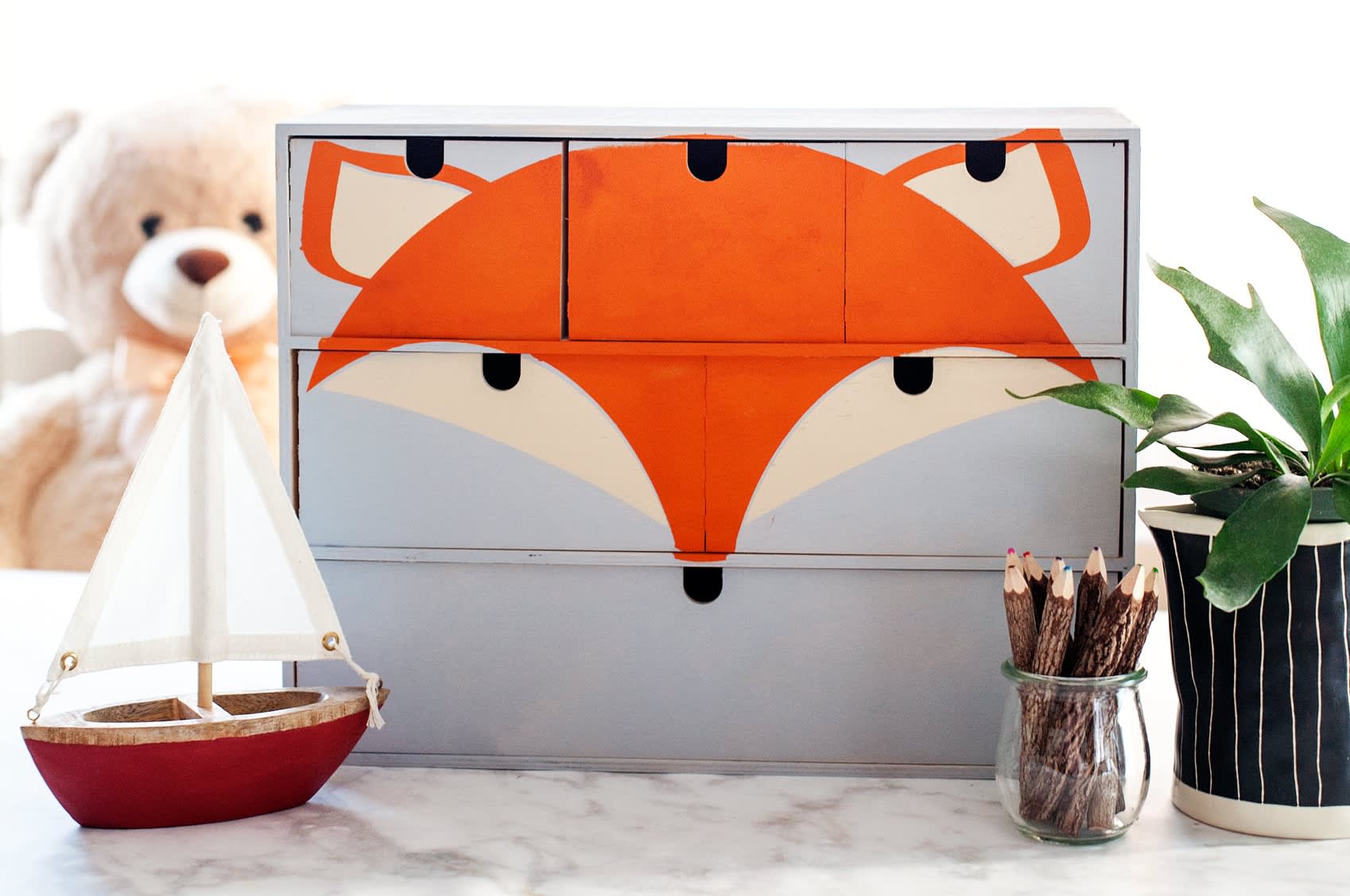 Ikea Moppe Mini Storage Chest DIY Hacks | Apartment Therapy