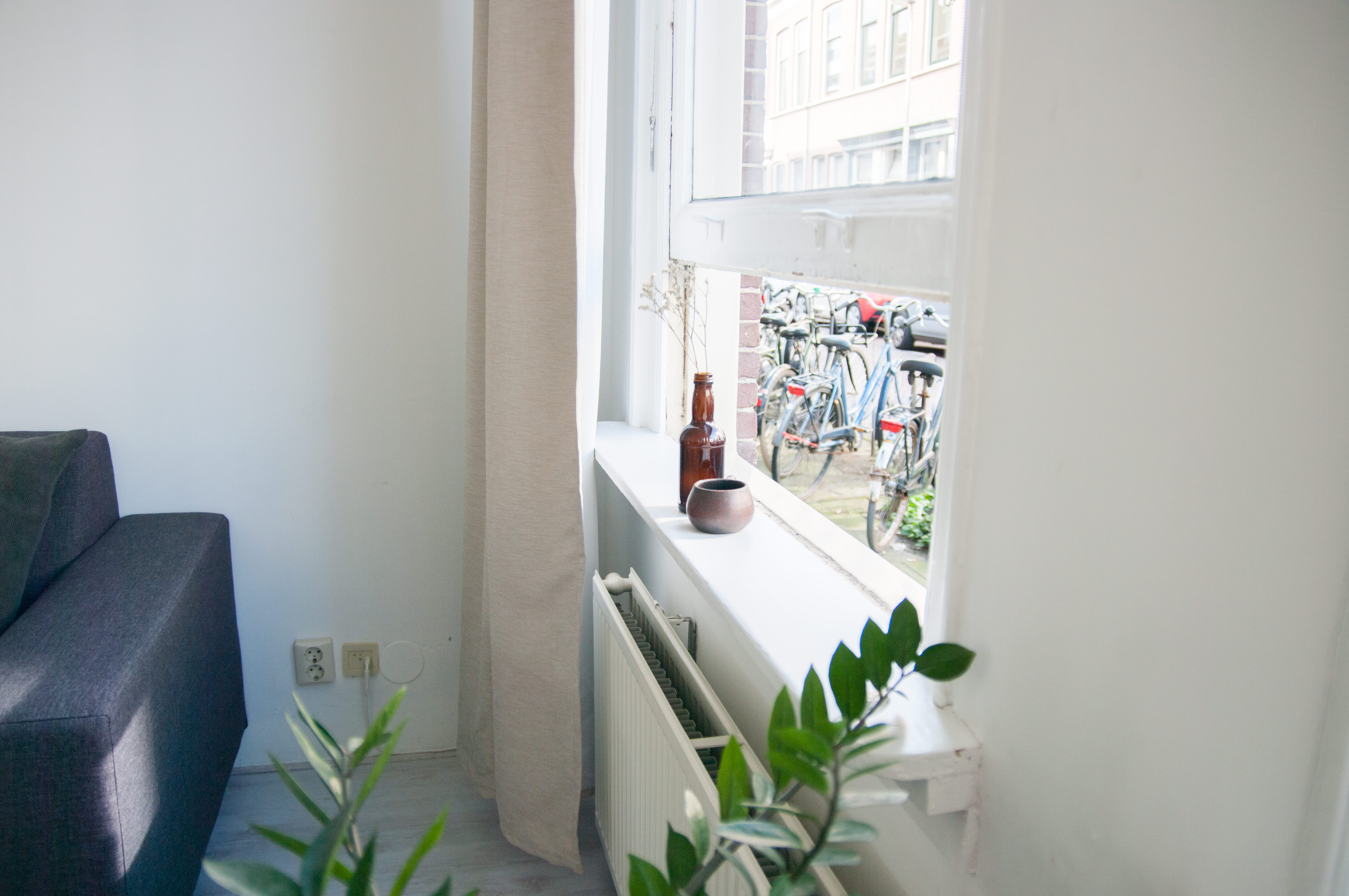 House Tour: A Minimal Black & White Dutch Apartment | Apartment Therapy