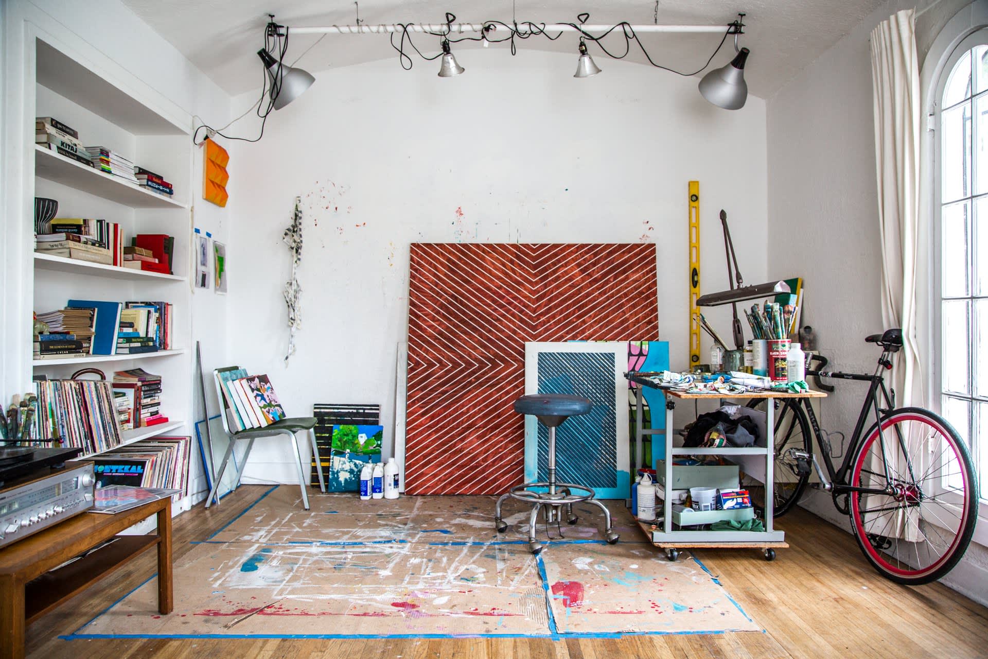 House Tour: A Stylish Home & Art Studio in Silver Lake | Apartment Therapy