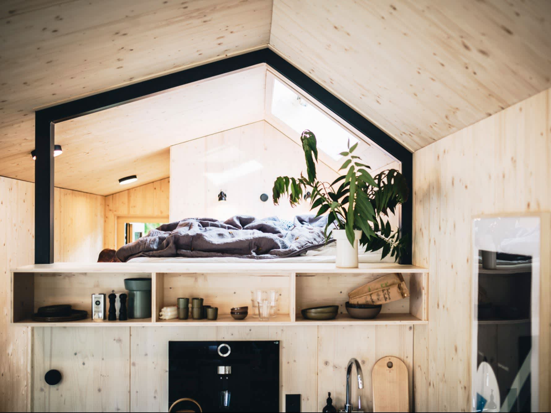 Prefab Tiny House Berlin Startup Cabin Spacey | Apartment Therapy