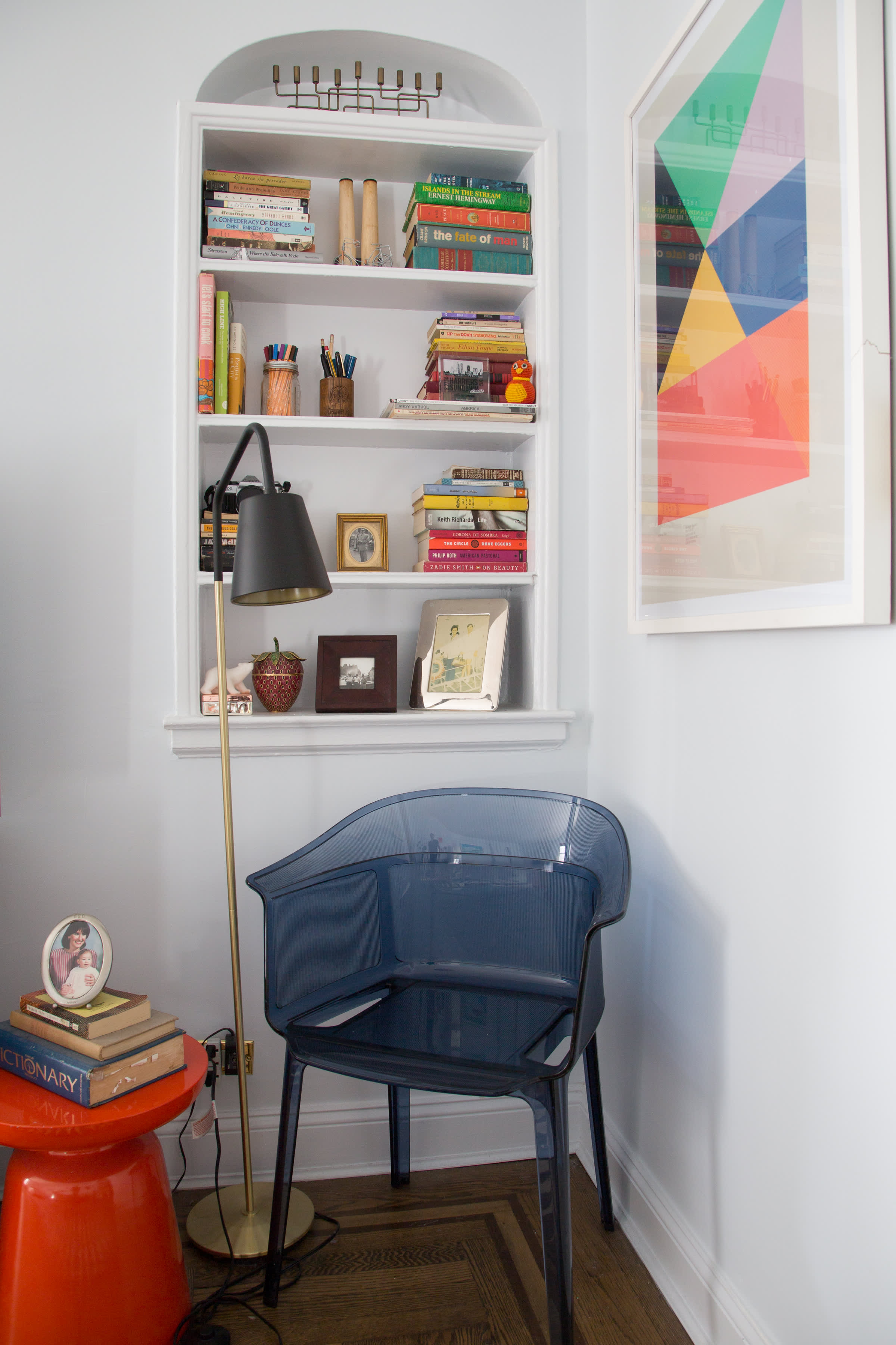 House Tour: A Colorful 450 Square Foot NYC Studio | Apartment Therapy