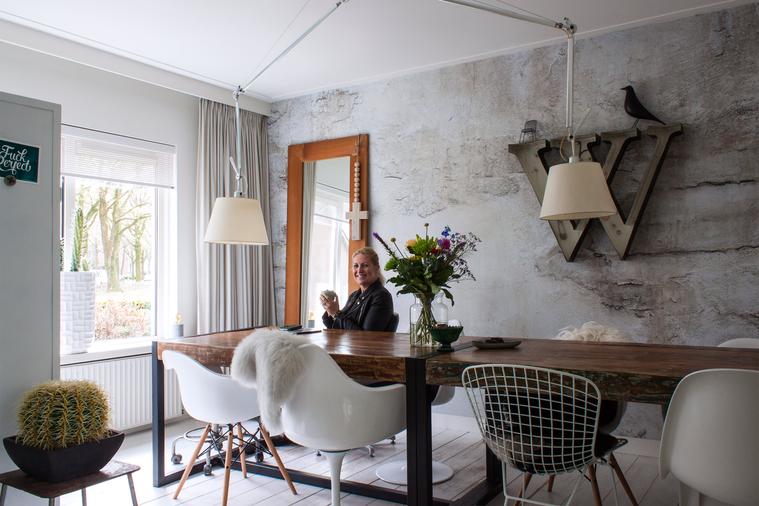 House Tour: A Dutch Decor Store Owner's Rustic Home | Apartment Therapy
