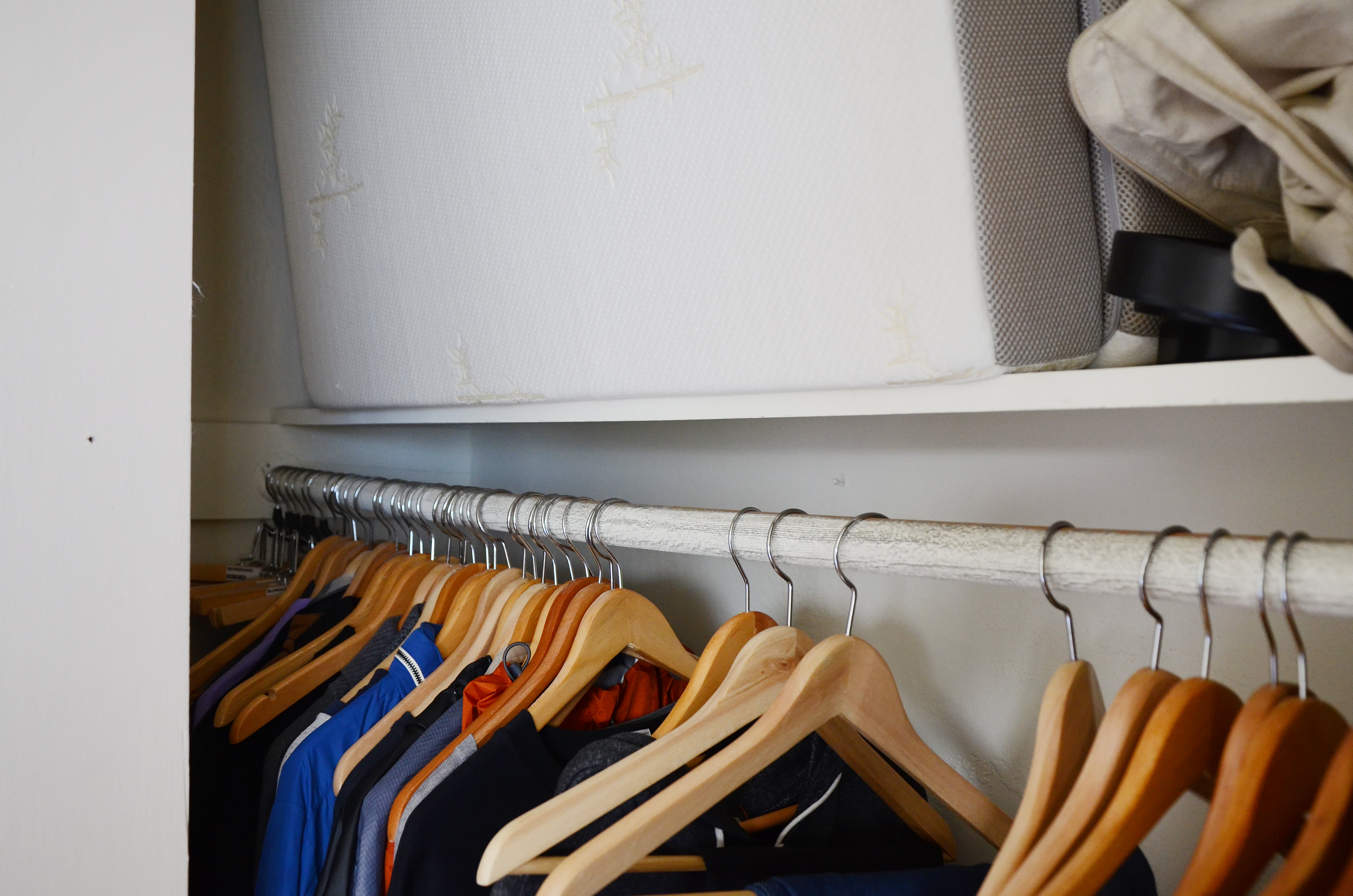 A Real Life Messy Closet Gets a Makeover | Apartment Therapy