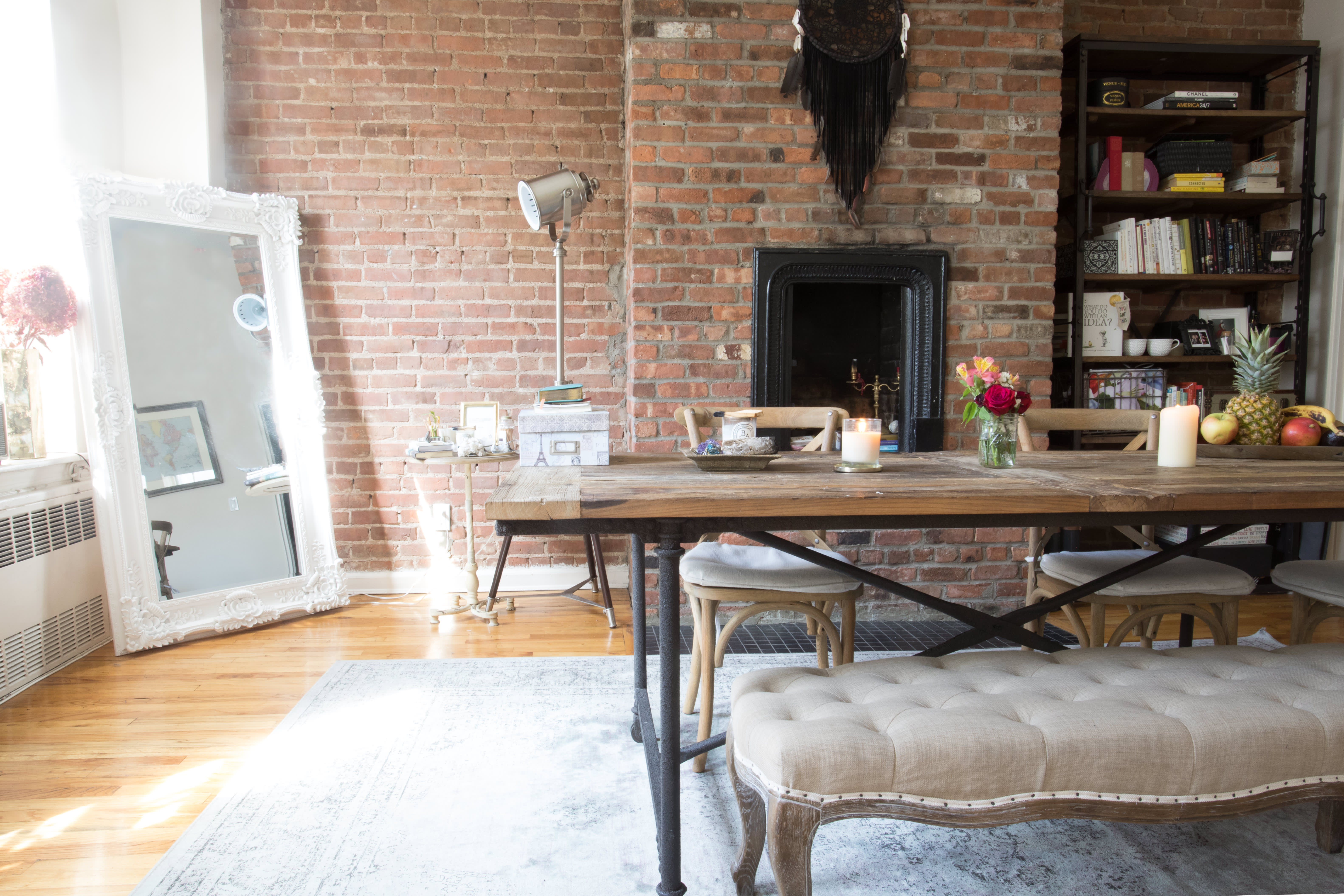 House Tour: A Thoughtful, Shabby Chic NYC Studio | Apartment Therapy