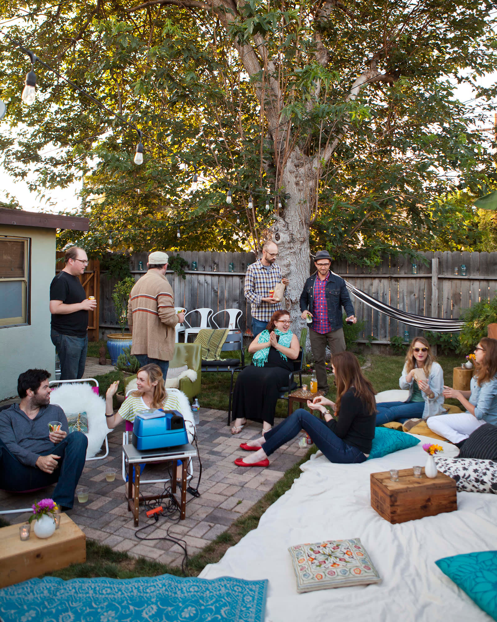 An Outdoor Movie Party | Kitchn