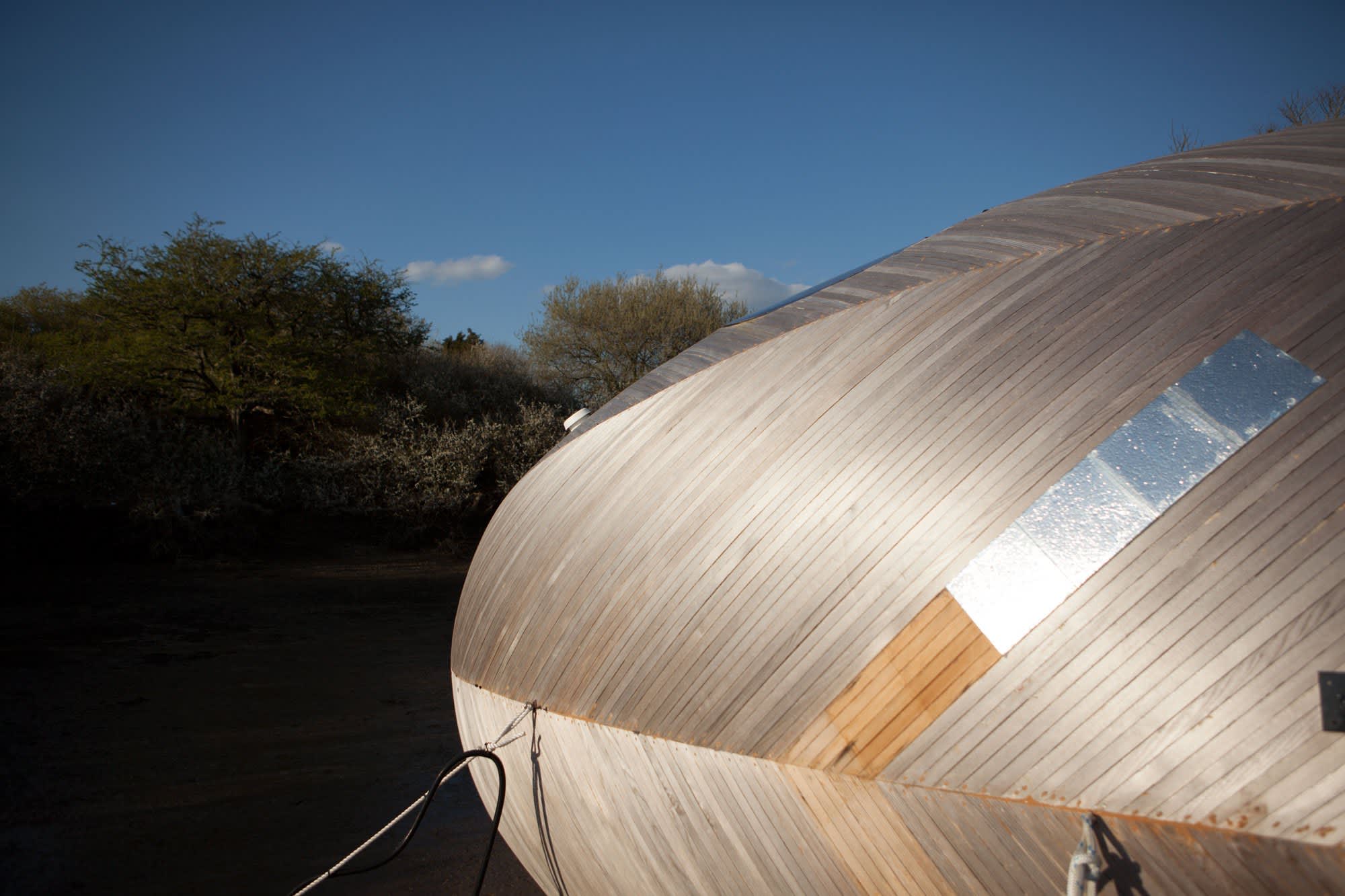 House Tour: A Giant Wooden Egg-Shaped Home in the UK | Apartment Therapy