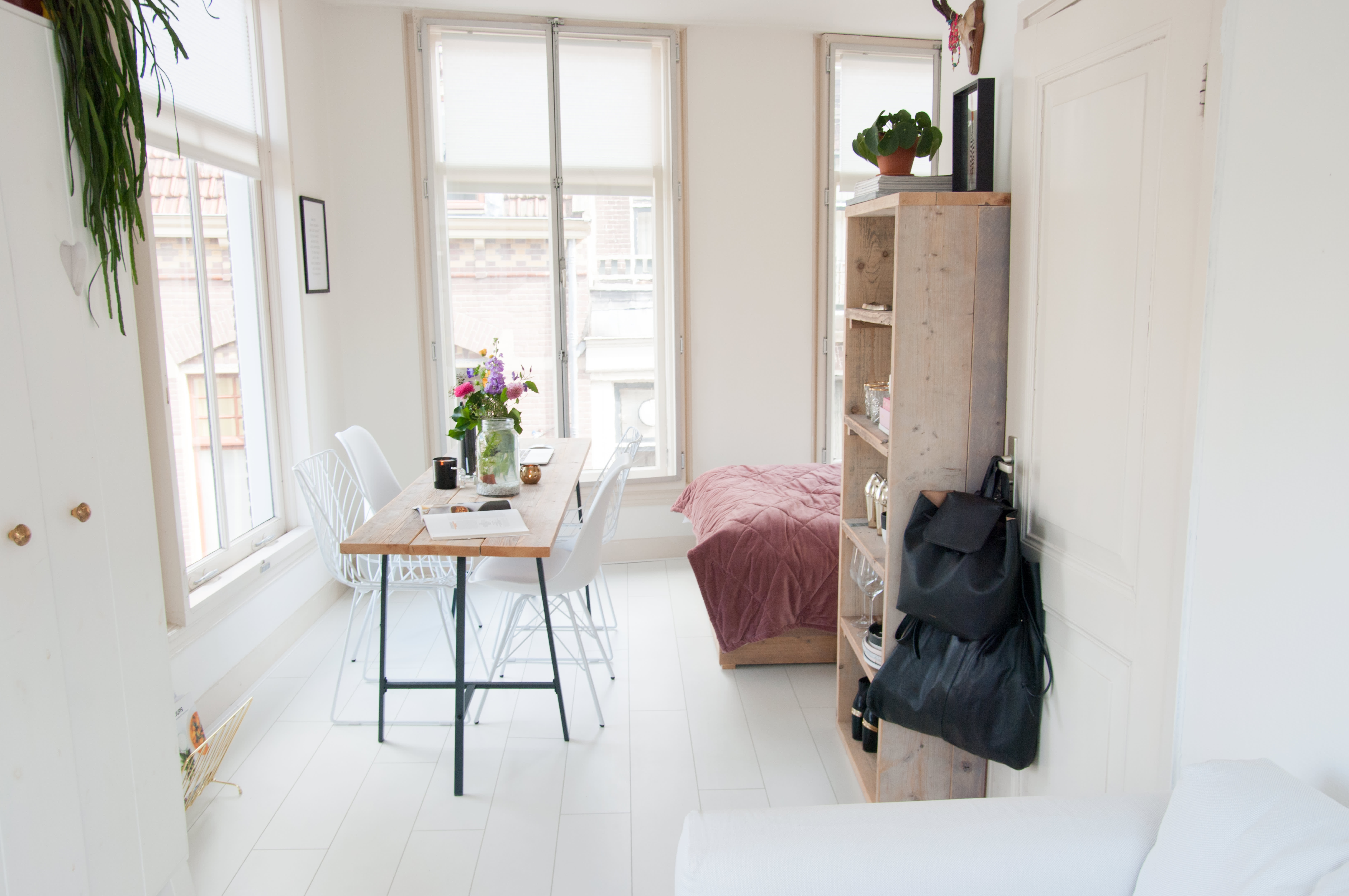House Tour: A Small & Stylish Shared Dutch Apartment | Apartment Therapy