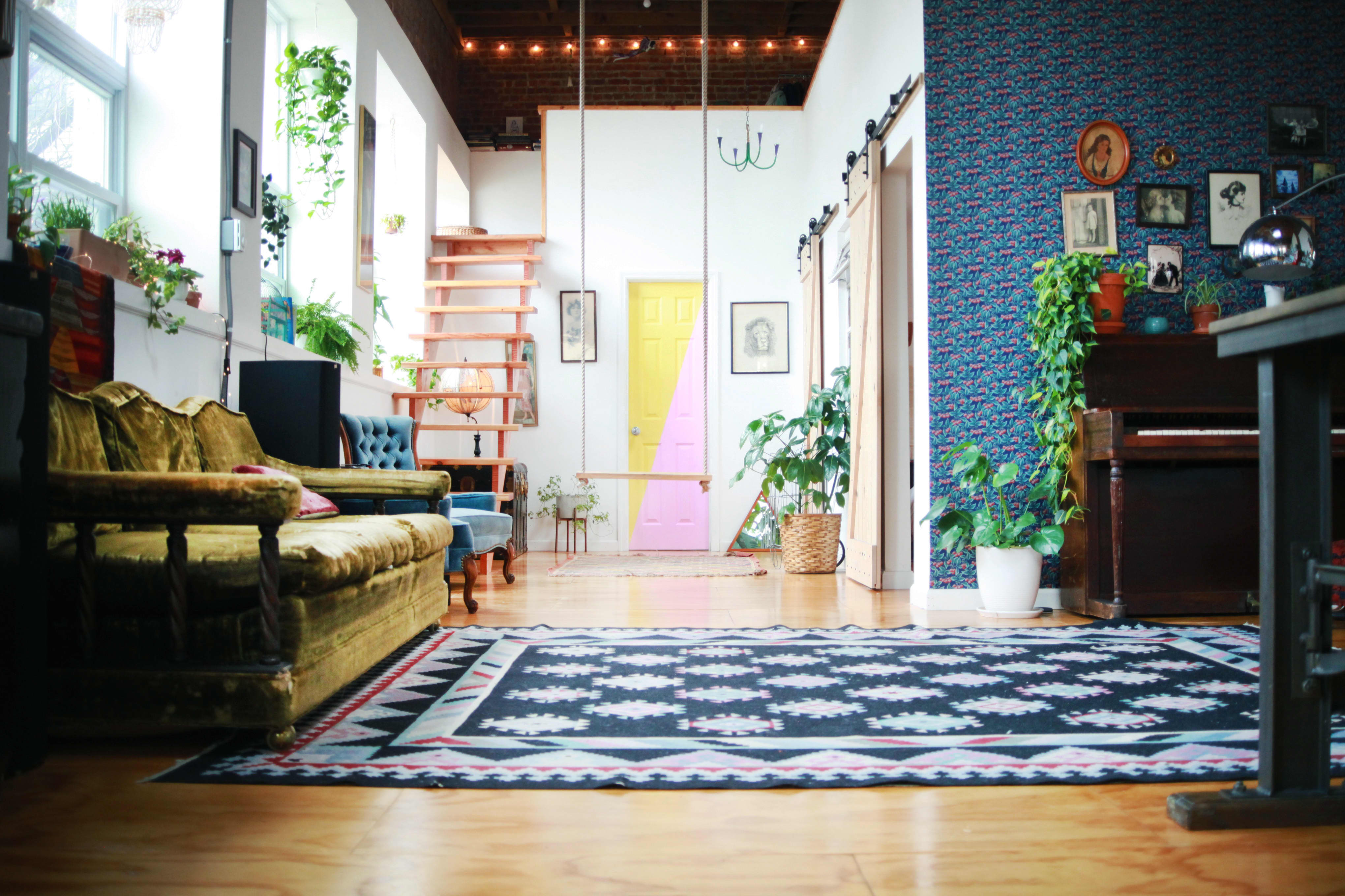 Brooklyn Home Tour: The Funky Loft | Apartment Therapy