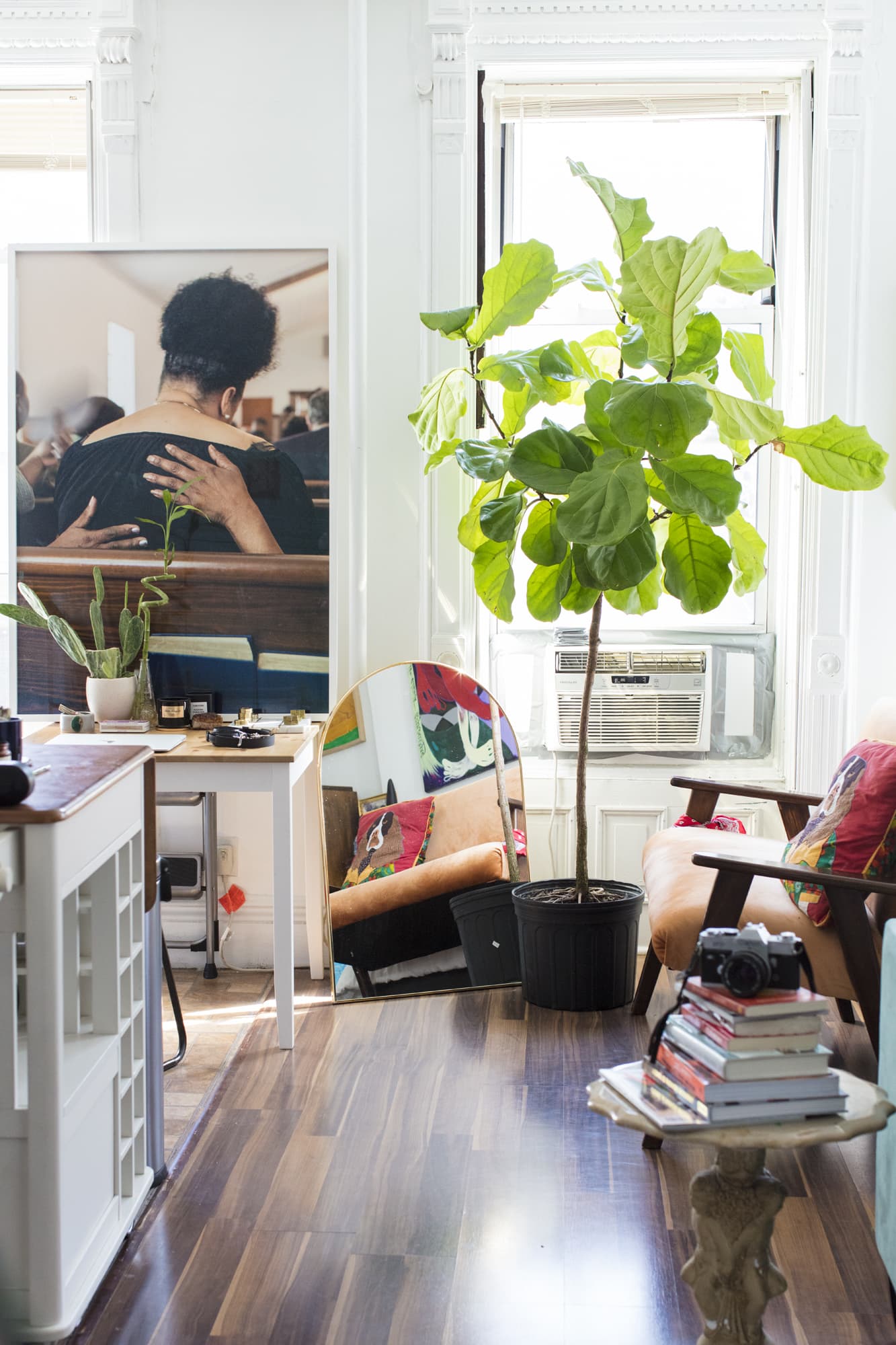 Small Studio Apartment Filled With Bold Art Ideas | Apartment Therapy