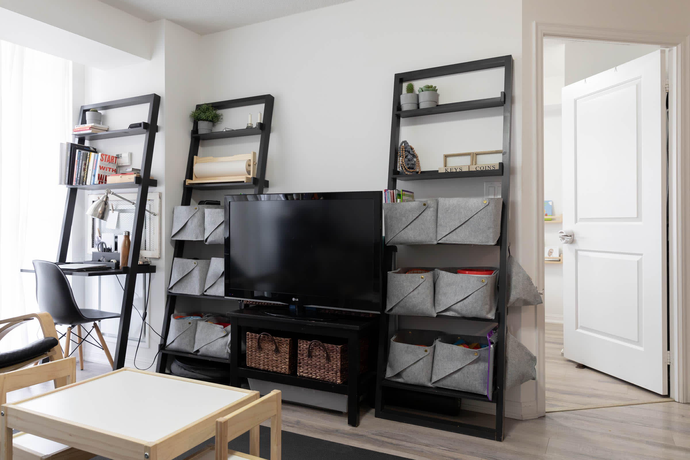 Organizing and Storage Ideas in a Toronto Condo Tour | Apartment Therapy