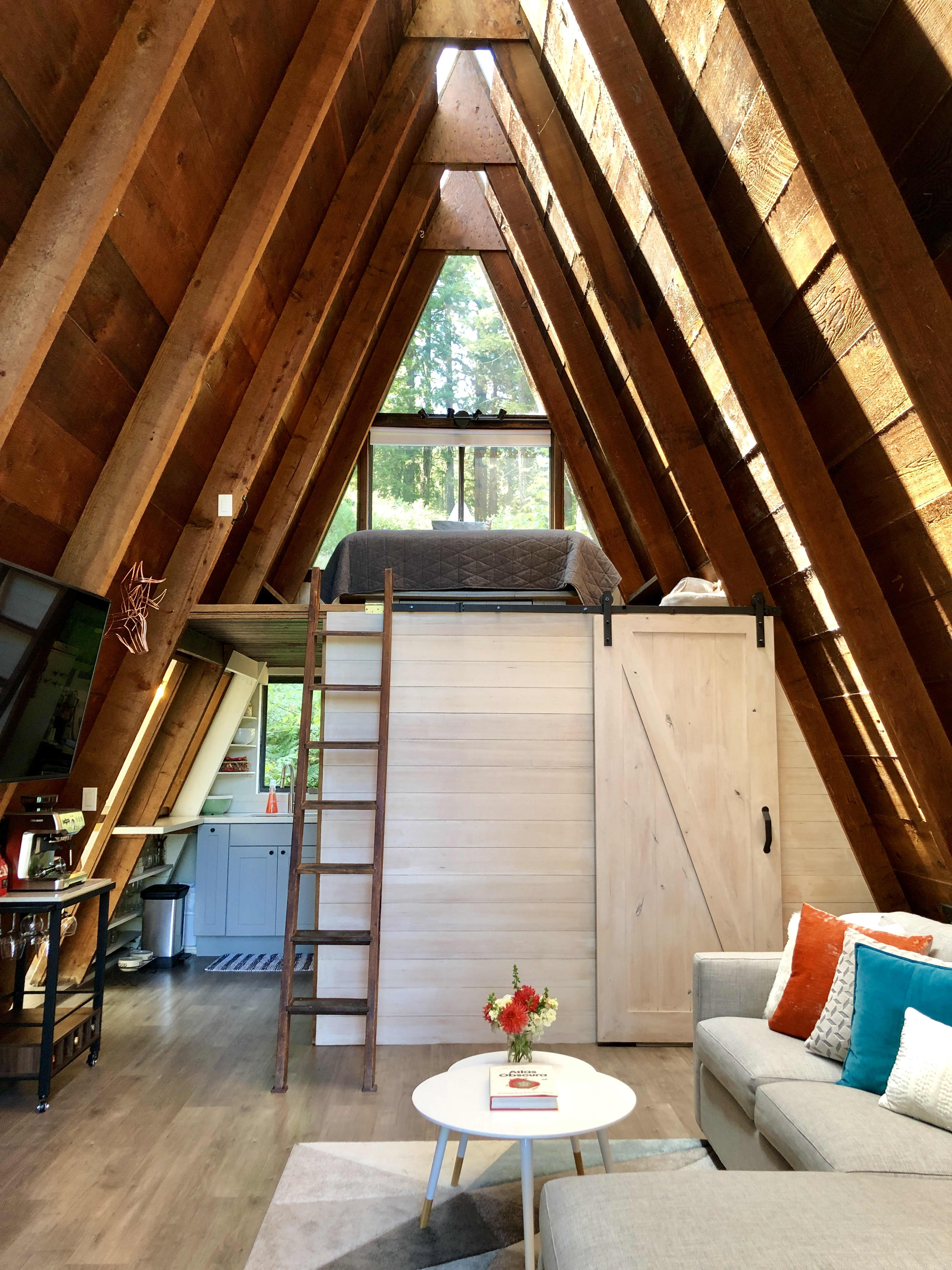 A-Frame Cabin House Tour Photos | Apartment Therapy