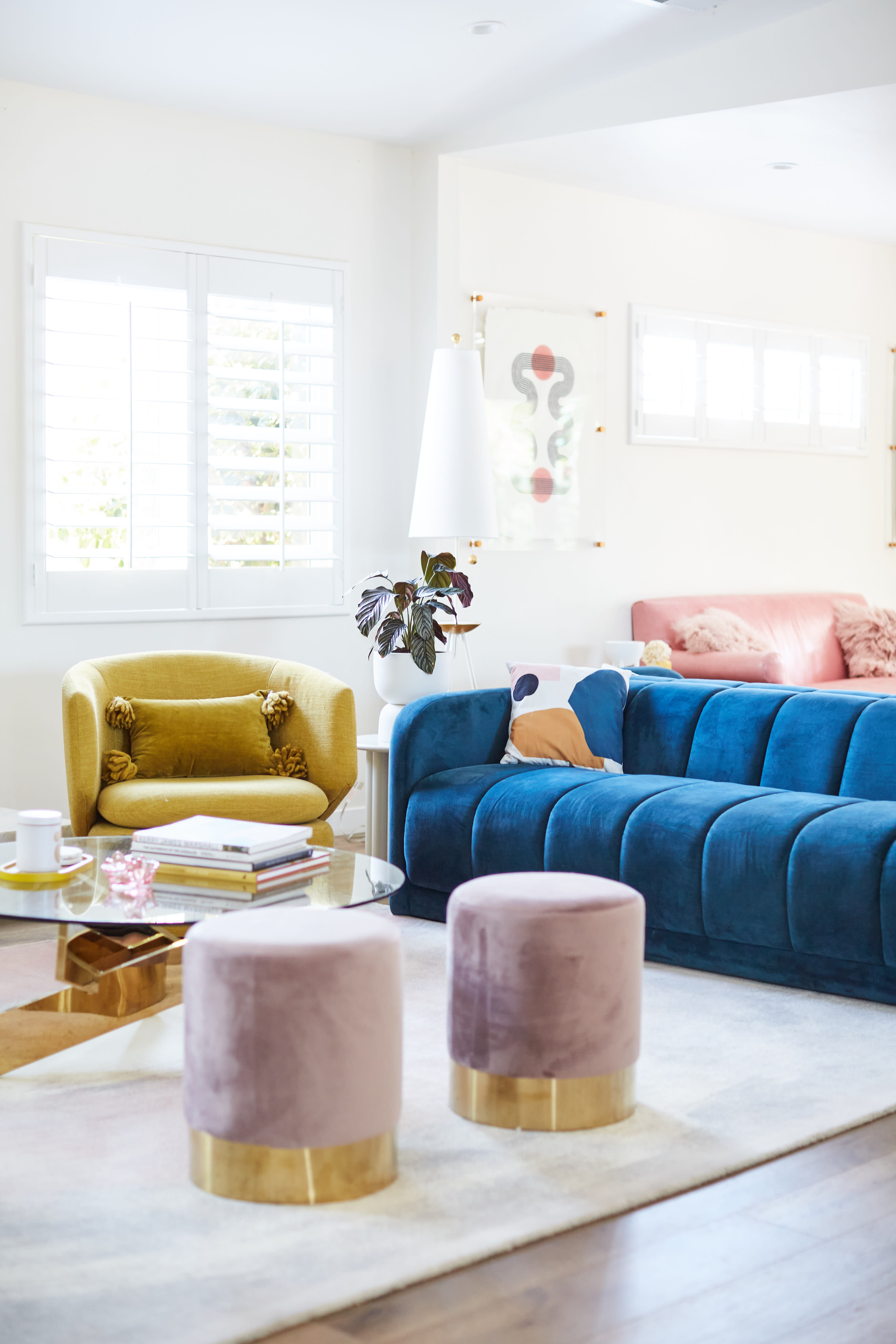 Colorful Furniture Los Angeles House Interior Design Inspiration ...