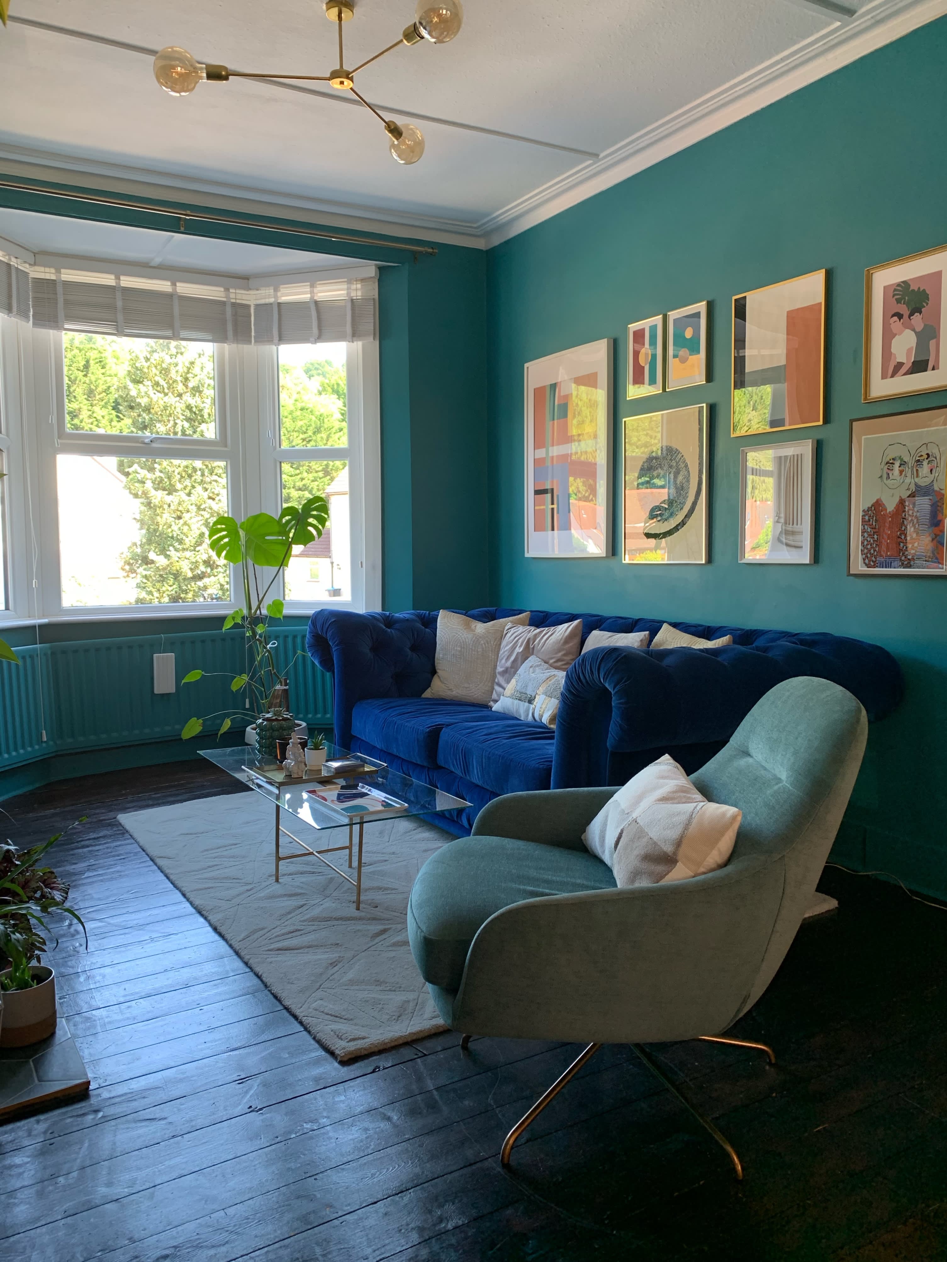 Color Blocking and Subtle Color Palette Inspiration | Apartment Therapy