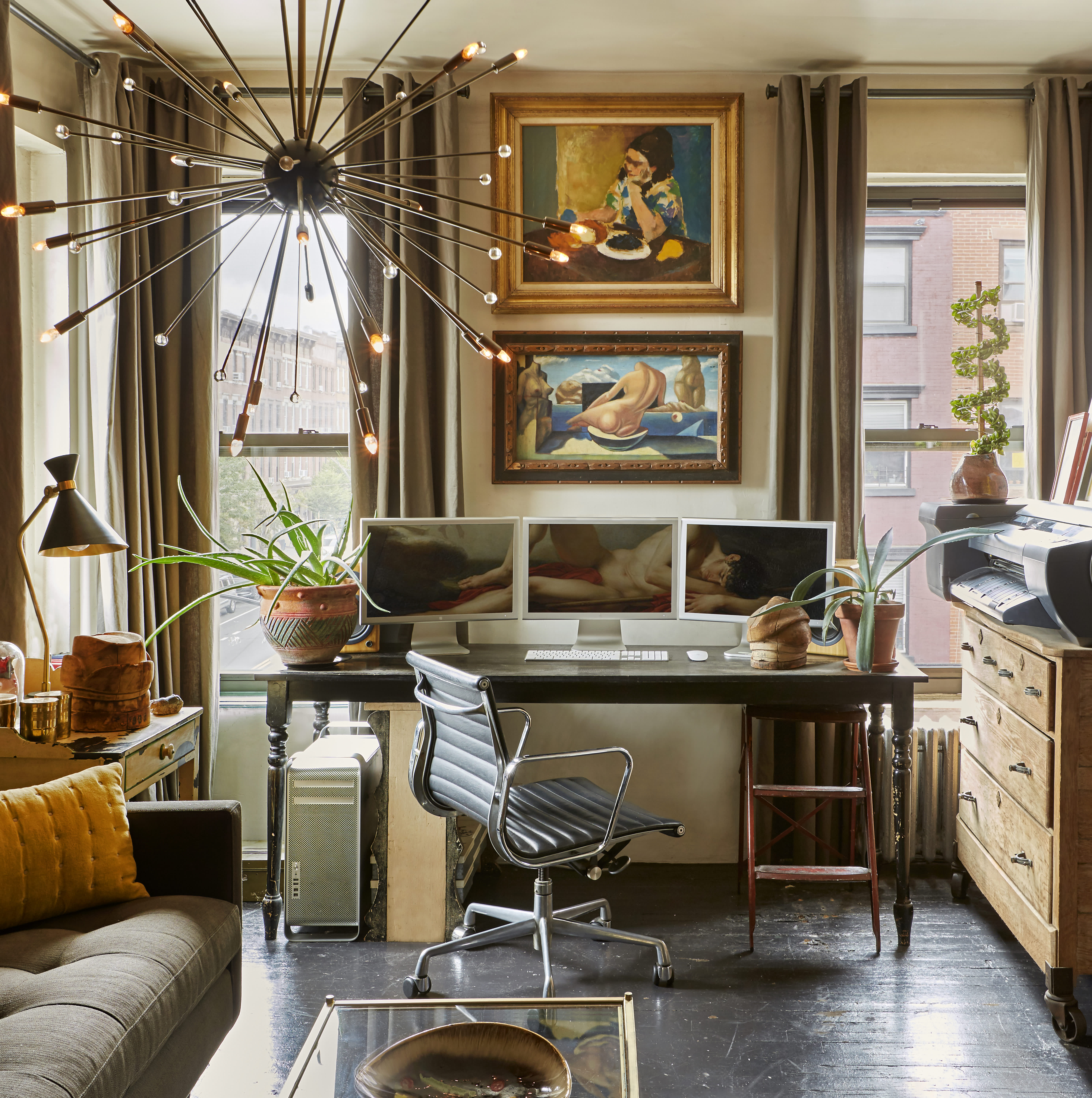 650-Square-Foot Maximalist Brooklyn Apartment Tour Photos | Apartment ...