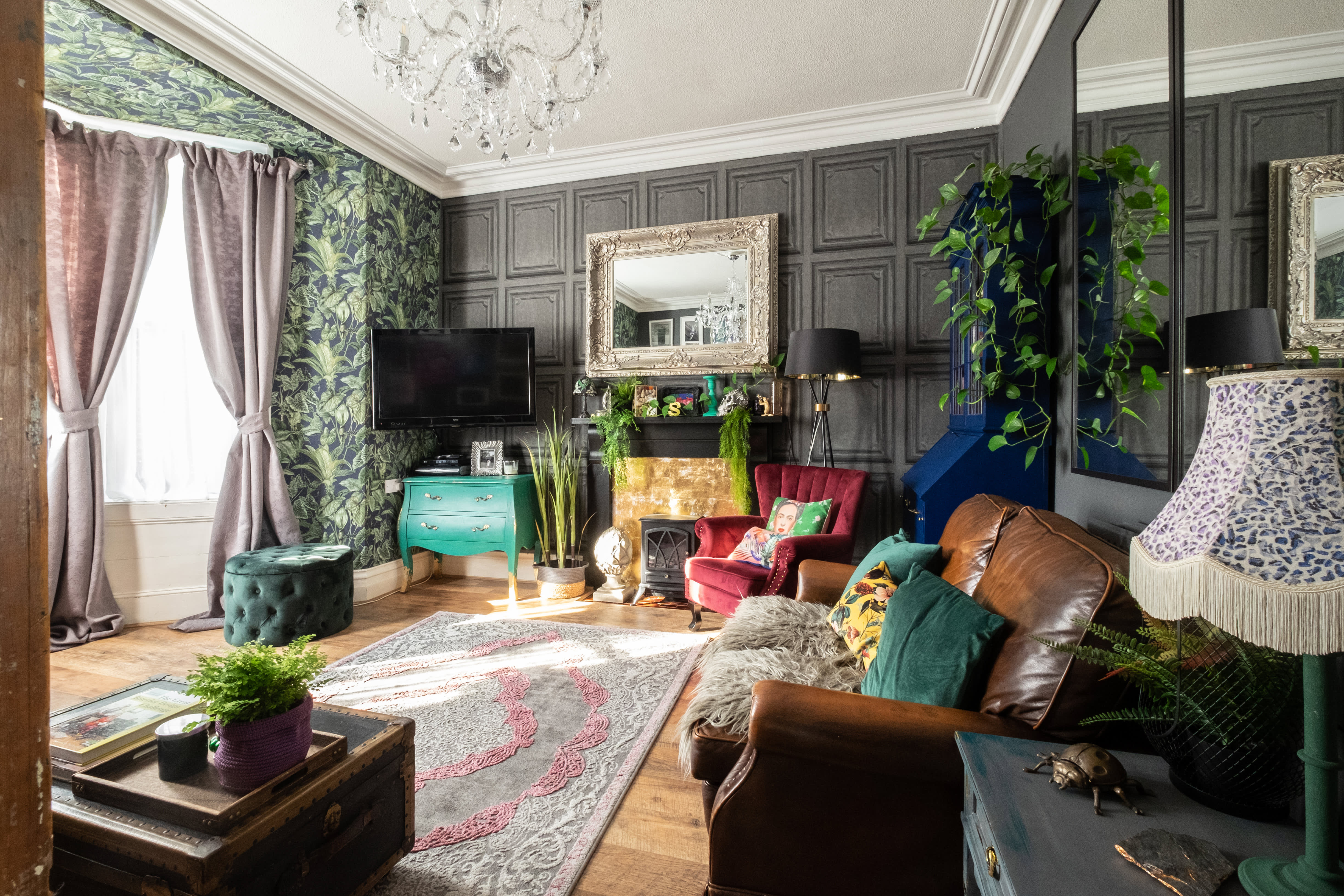 DIY UK Victorian Maximalist House Tour Photos | Apartment Therapy