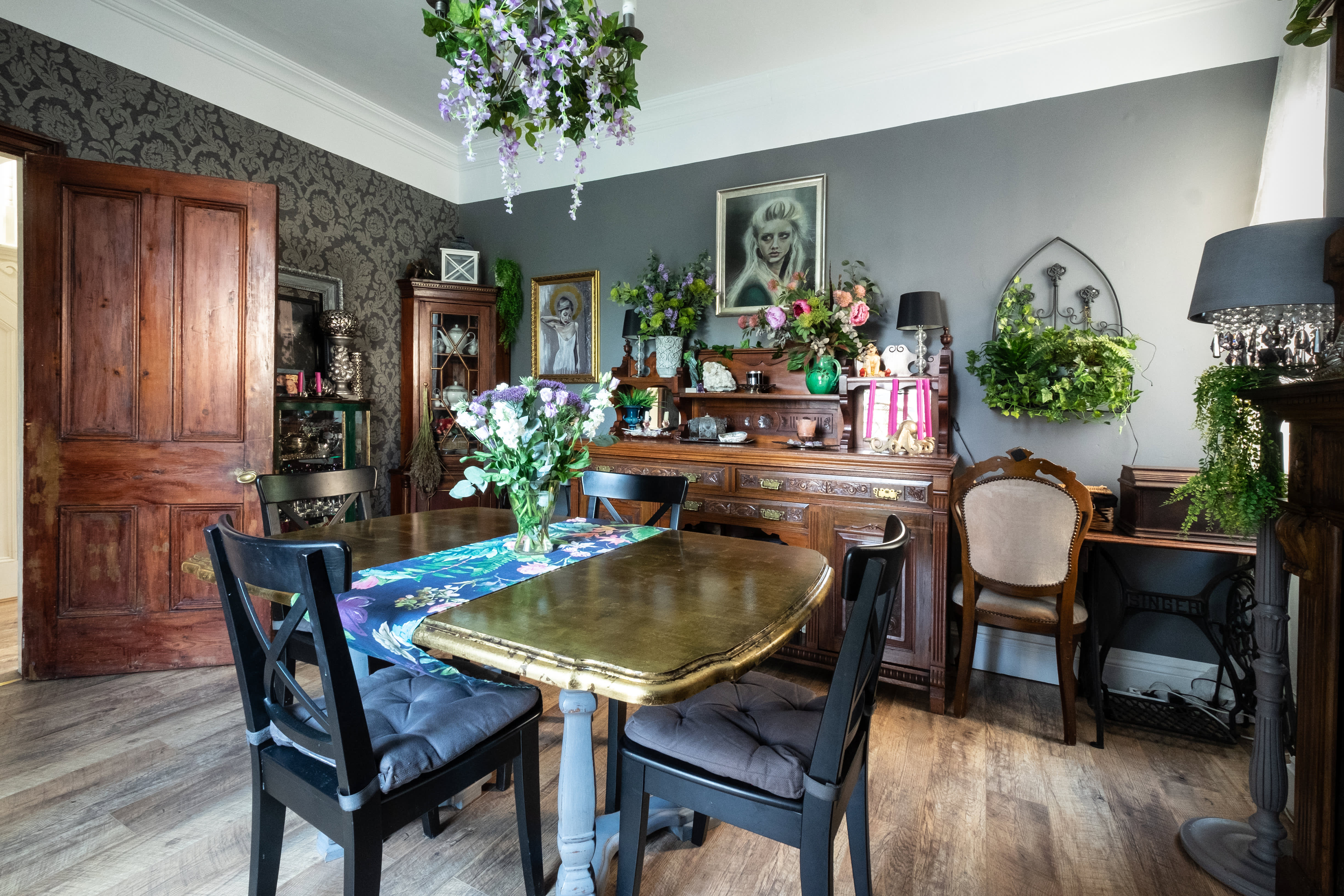 DIY UK Victorian Maximalist House Tour Photos | Apartment Therapy