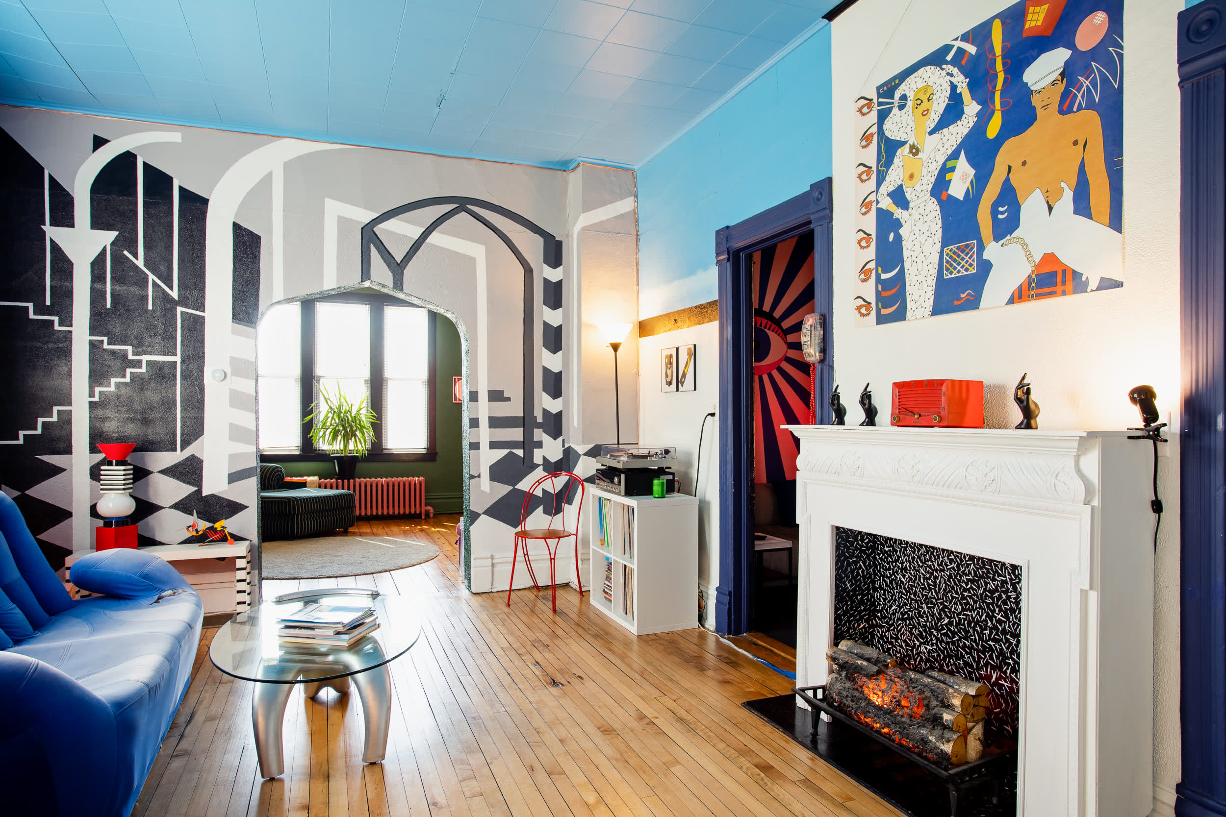 Colorful, Eclectic, '80s Maximal House Tour Photos | Apartment Therapy