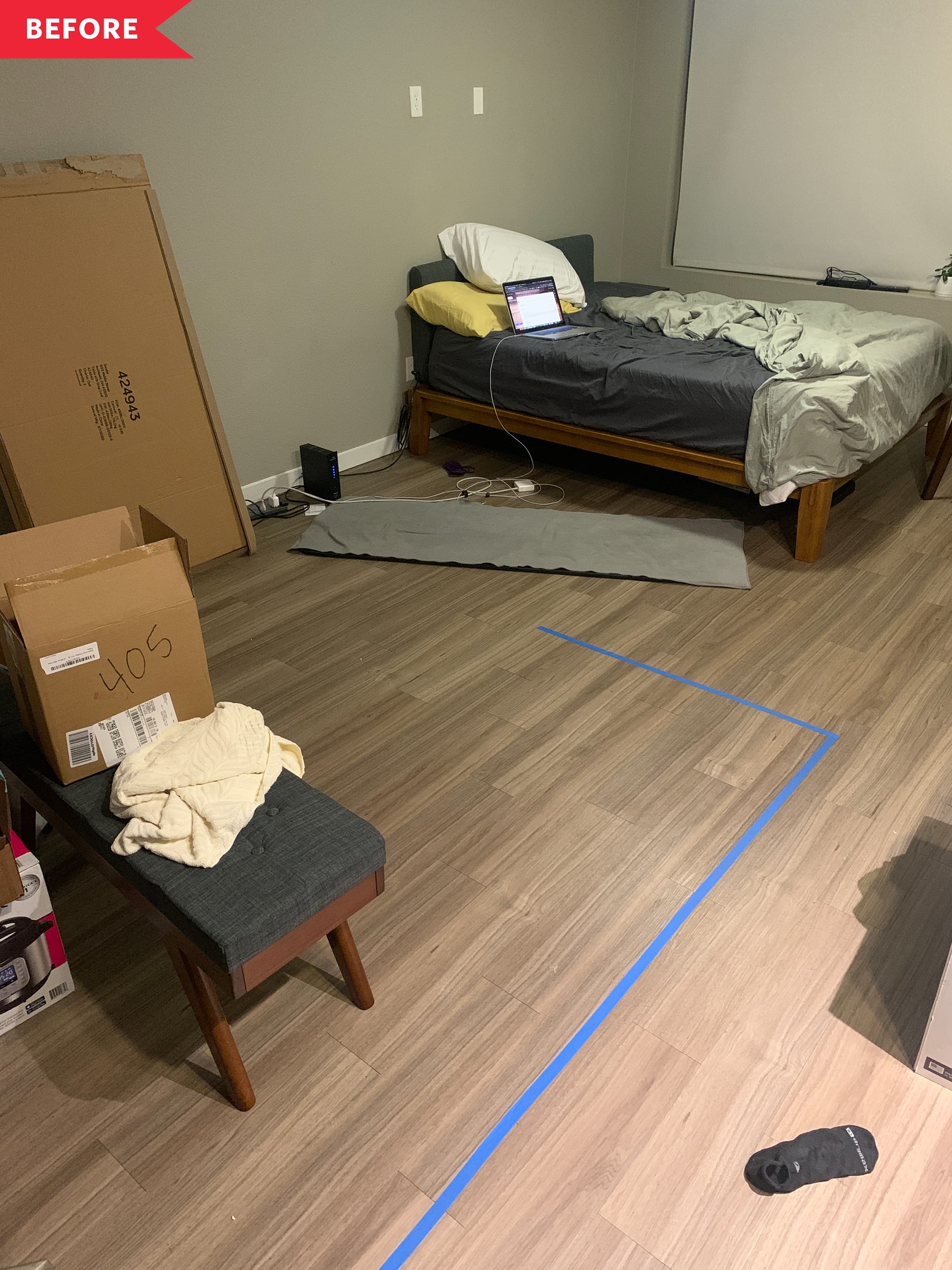 400-Square-Foot Studio Smart Layout and Vertical Storage | Apartment ...