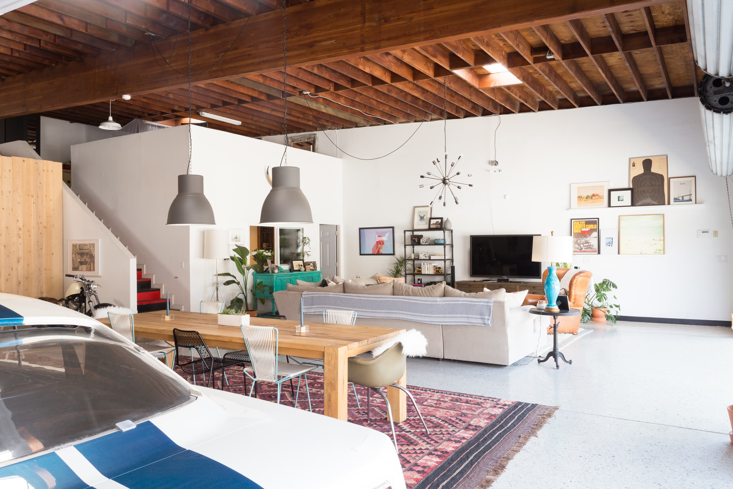 House Tour: A Former Auto Body Garage Turned Cool Home | Apartment Therapy