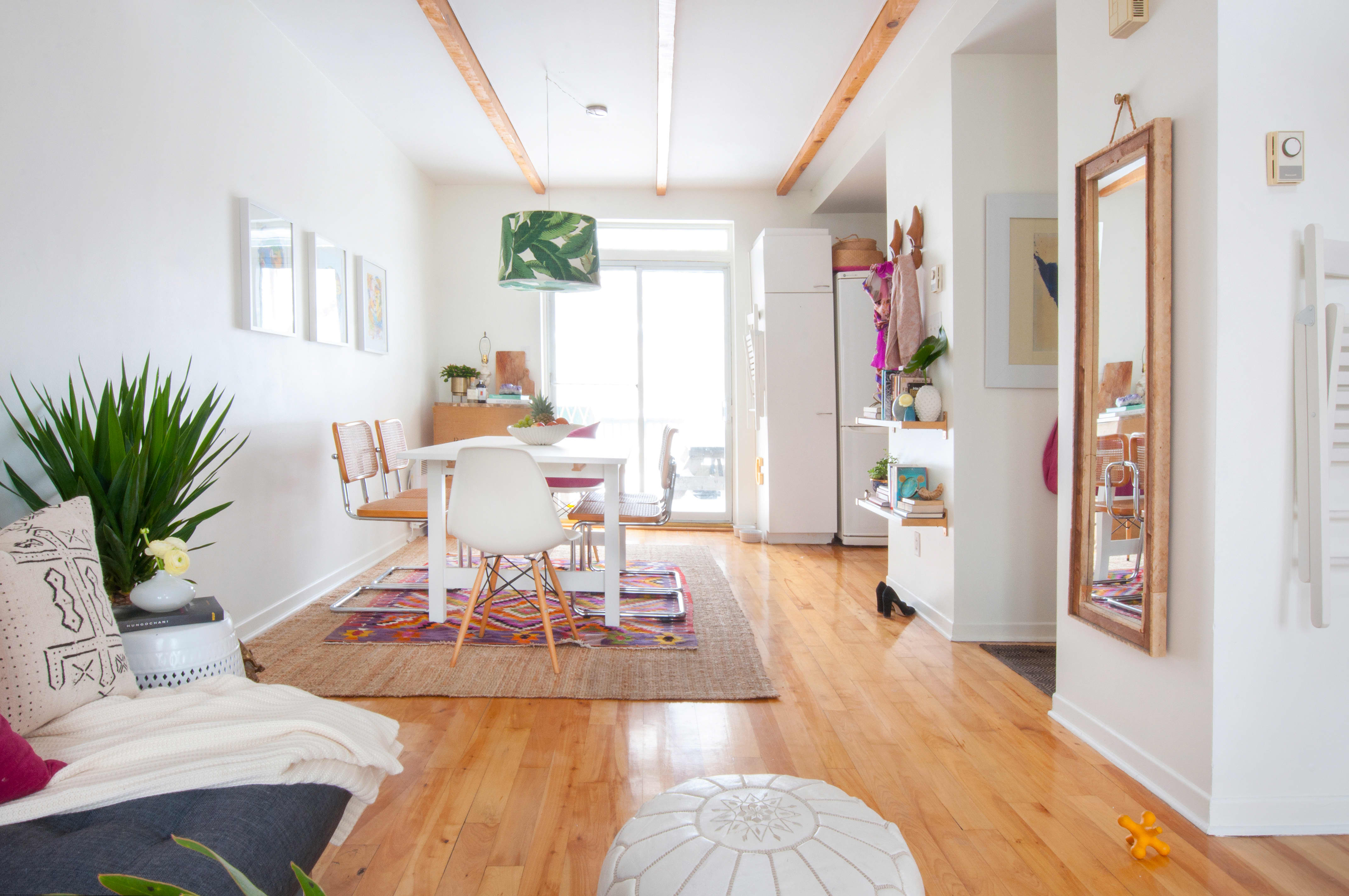 House Tour: A Colorful Modern Montreal "Apartment | Apartment Therapy