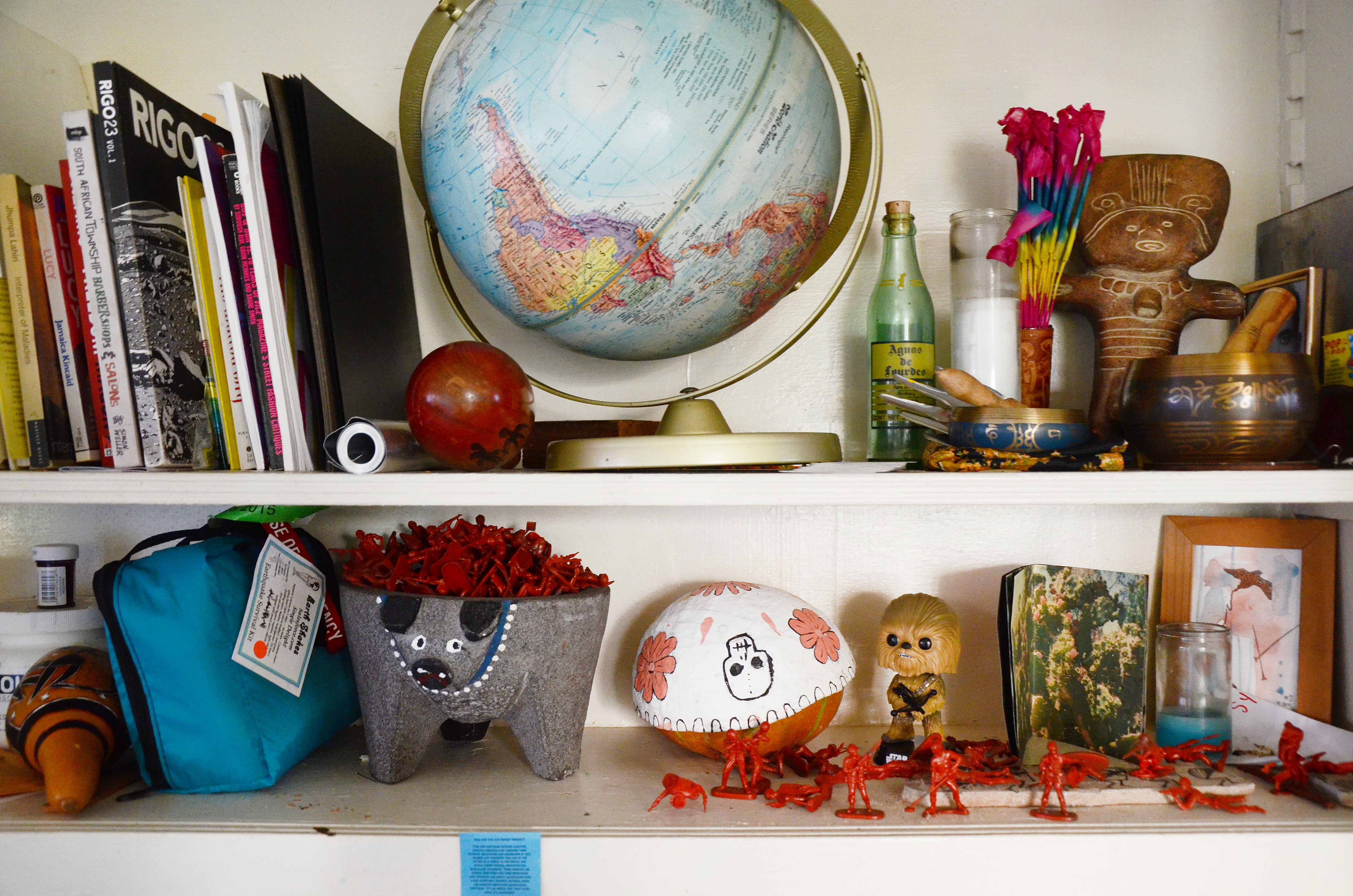 House Tour: A Home Bursting with Stuff and Style | Apartment Therapy