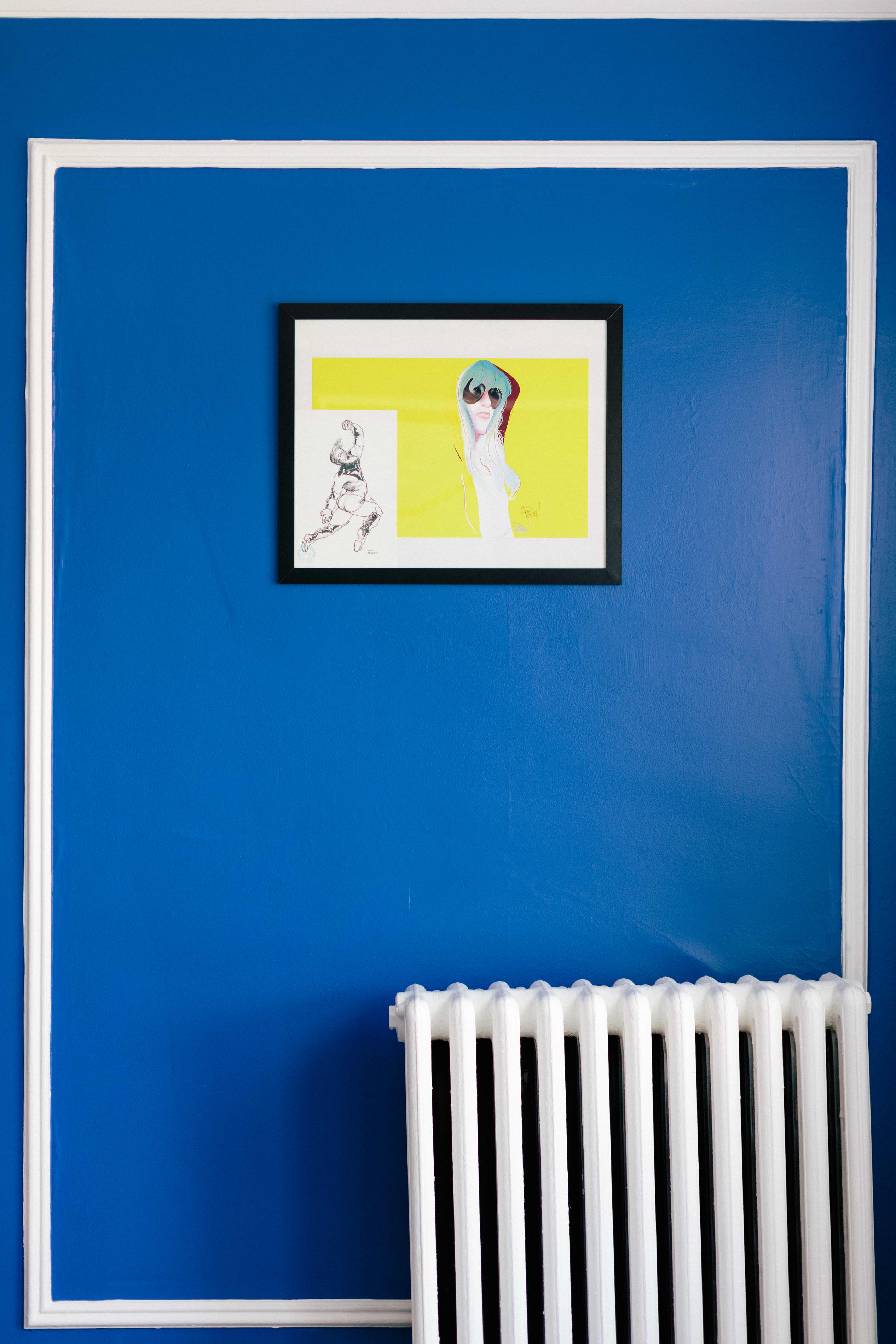 Tour a "Colorful Modern Nerd Chic" Chicago Home | Apartment Therapy