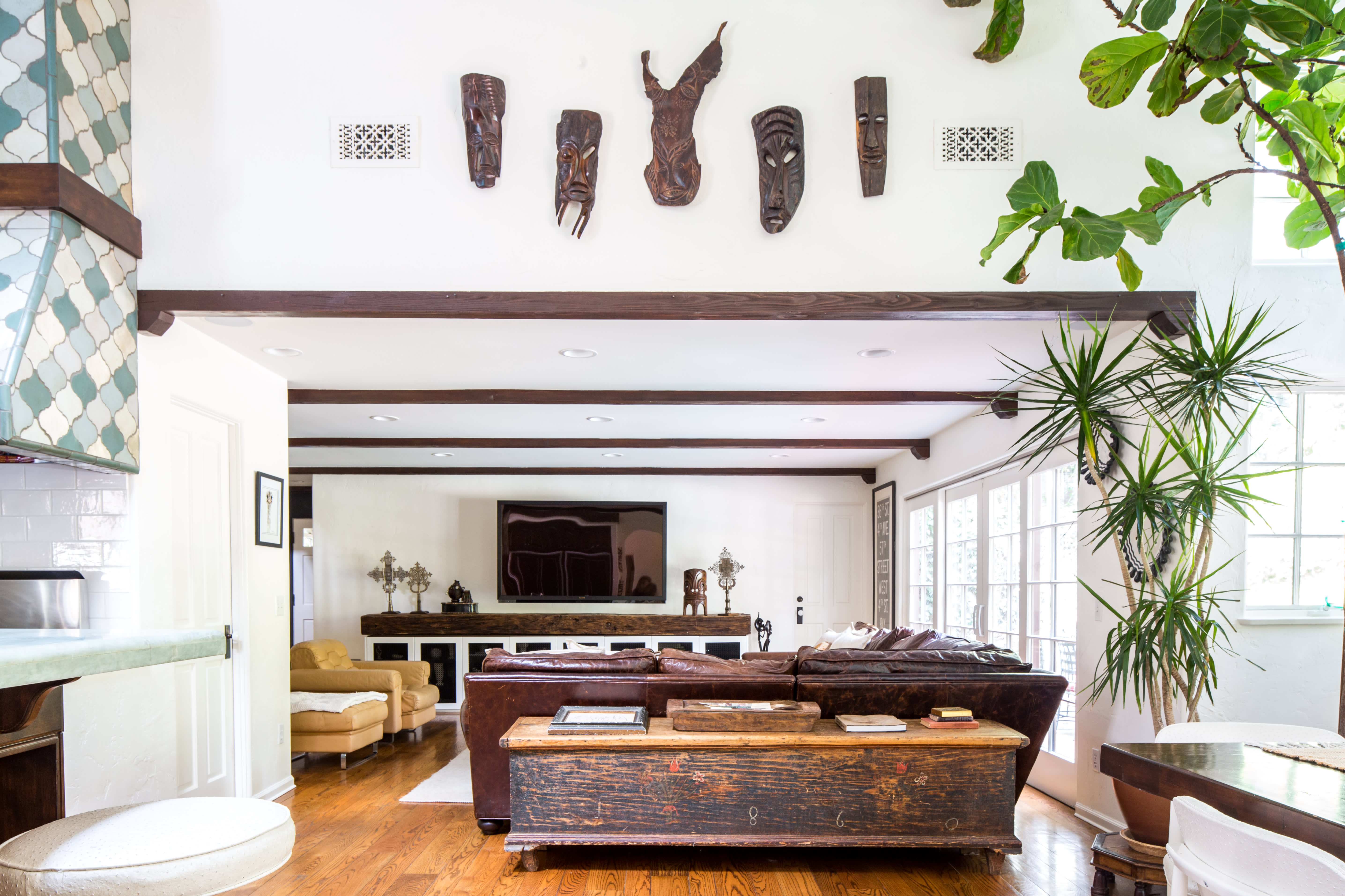 Sharlene Kayne Layered Textile California Home Photos | Apartment Therapy