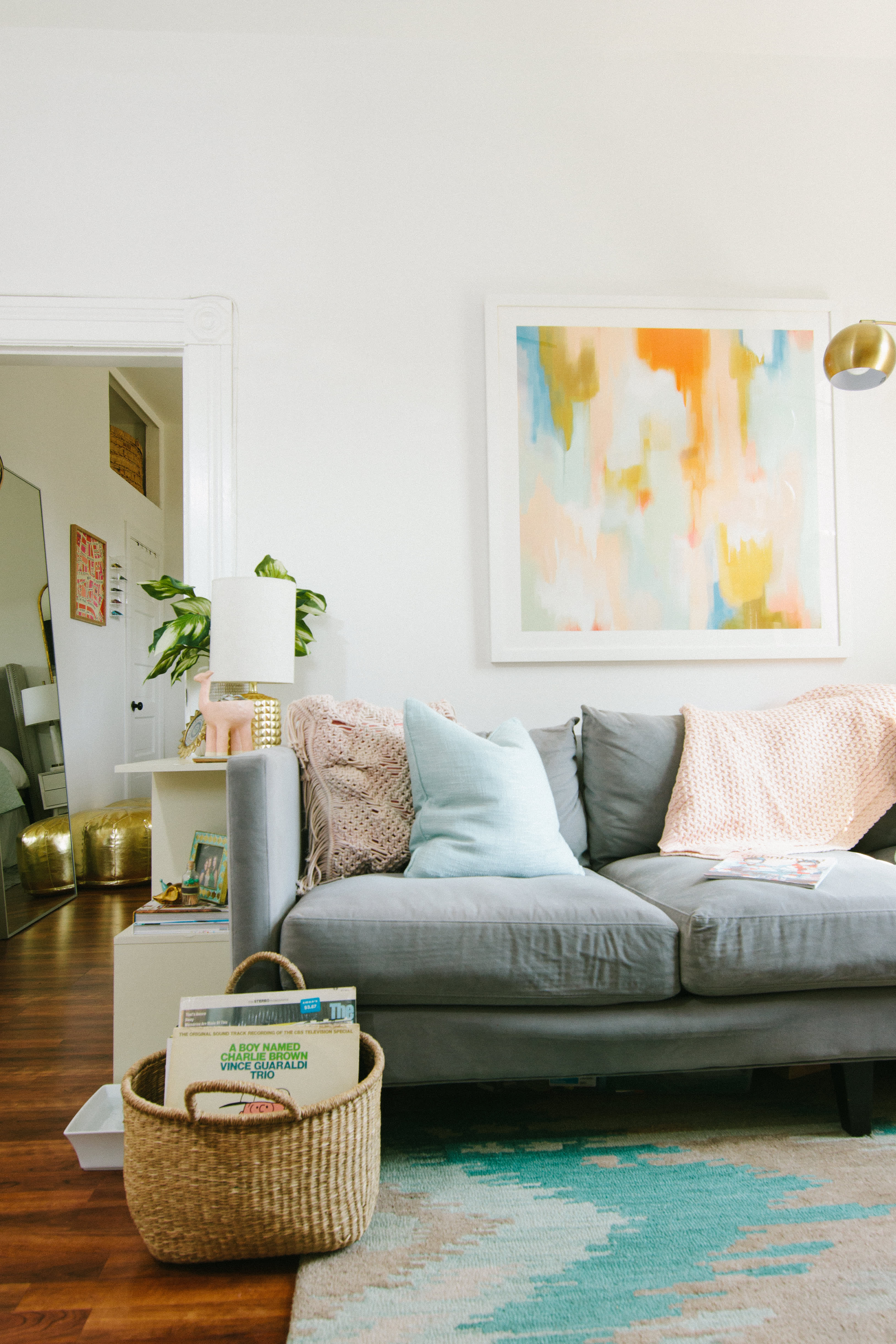 Tiny Living Decor Ideas from a Small Rental Apartment | Apartment Therapy