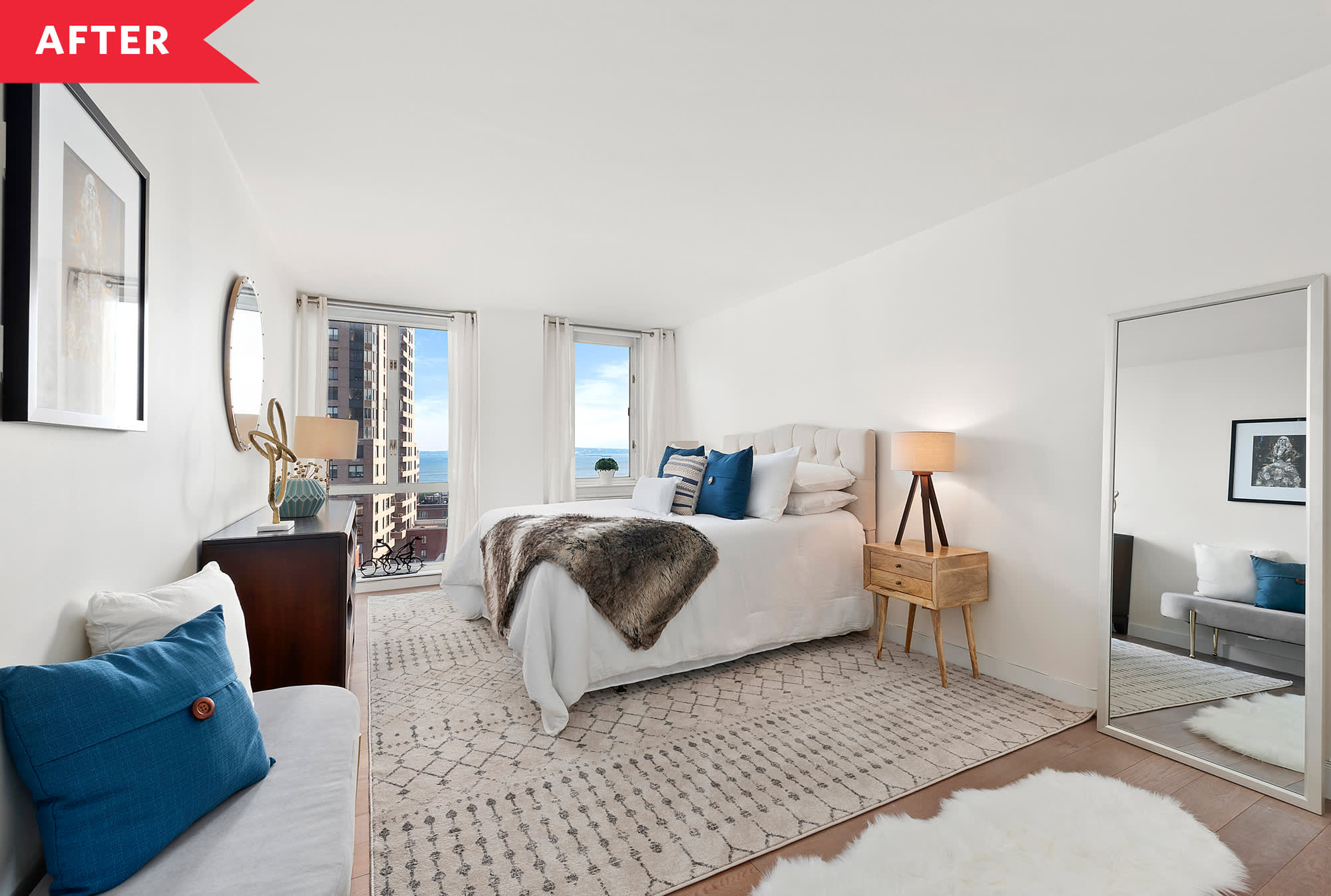 See The Power of Home Staging With This Before and After | Apartment ...