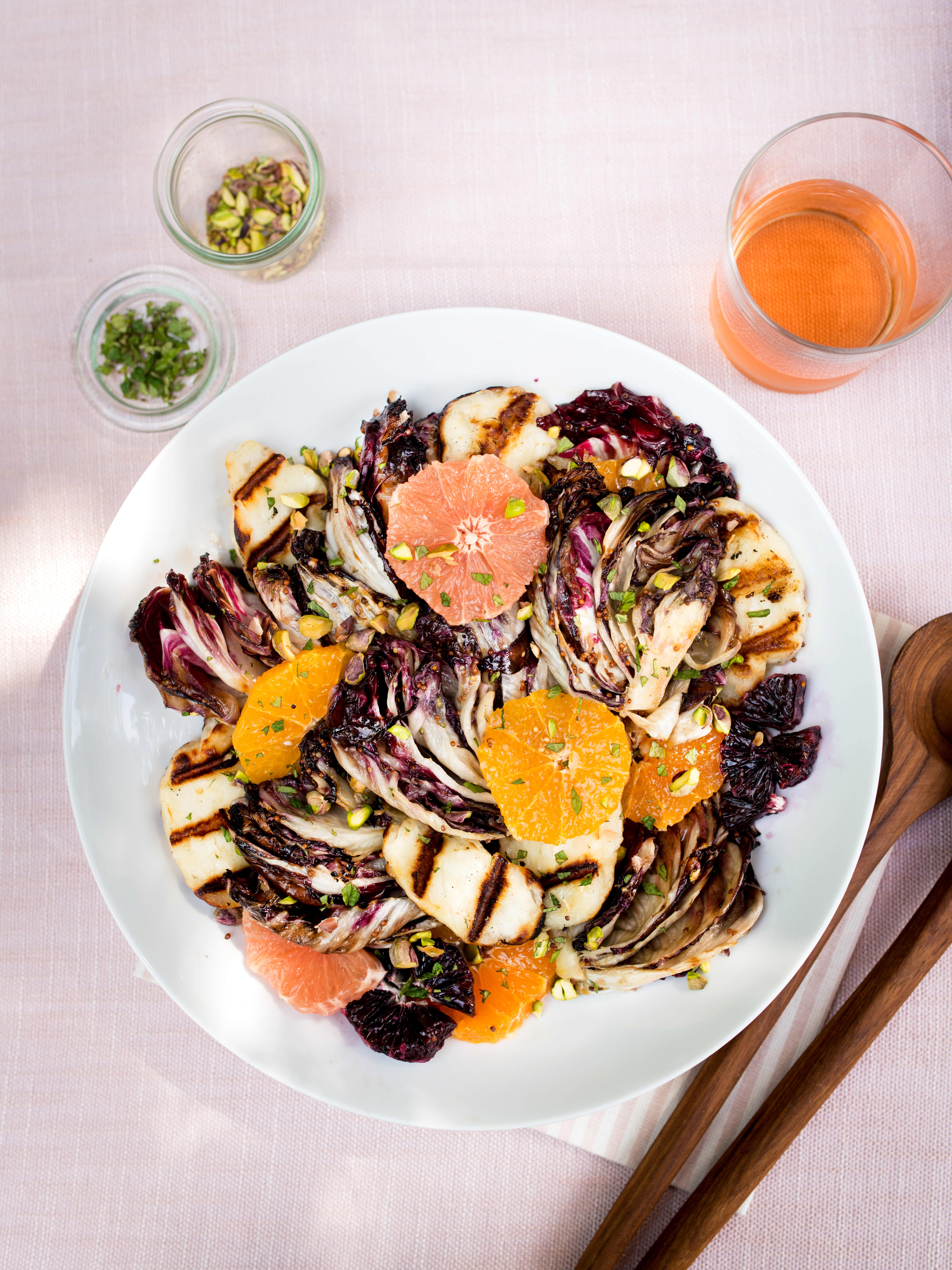 Grilled Halloumi Salad with Radicchio | Kitchn