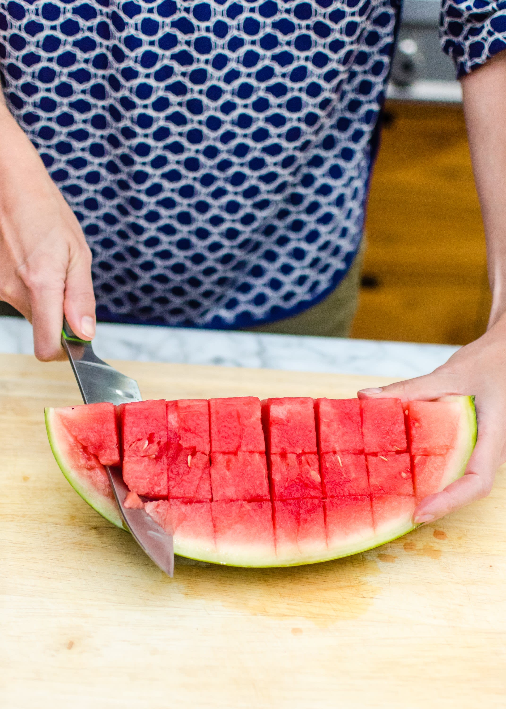 How To Cut Up A Watermelon Step By Step Tutorial Kitchn