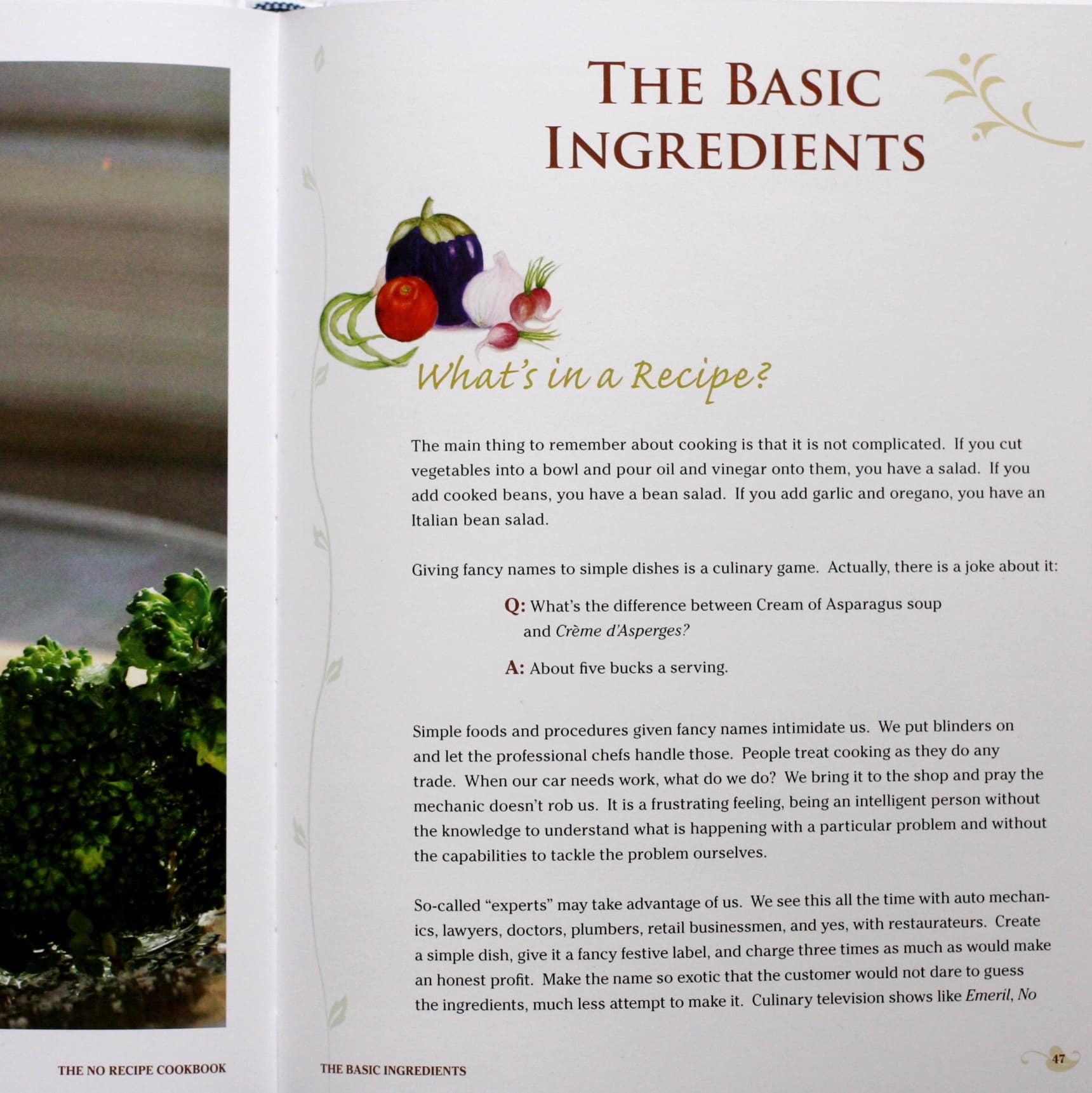 The No Recipe Cookbook by Susan Crowther | Kitchn