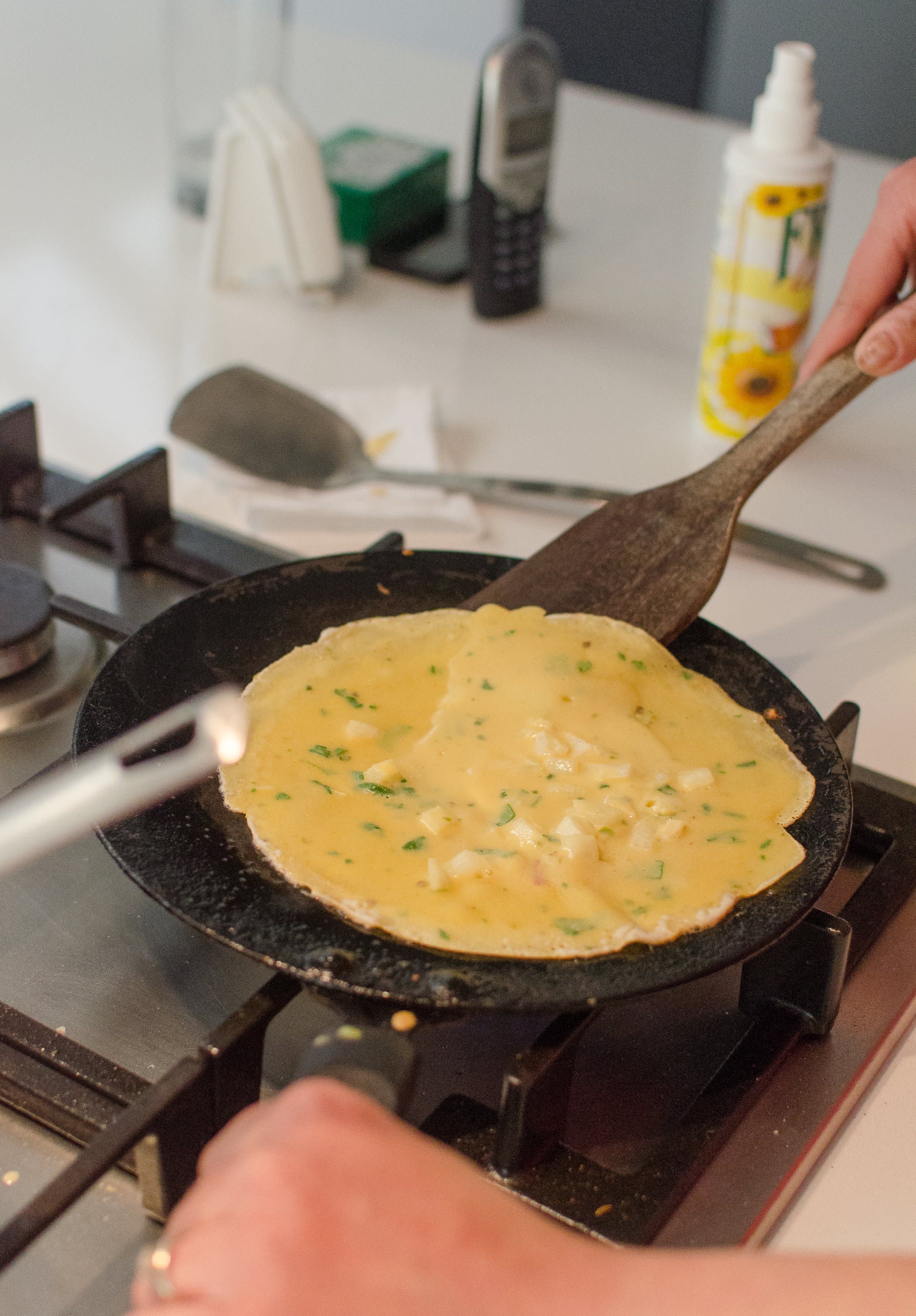 Recipe: Pudla (Indian Chickpea Crepes) | Kitchn