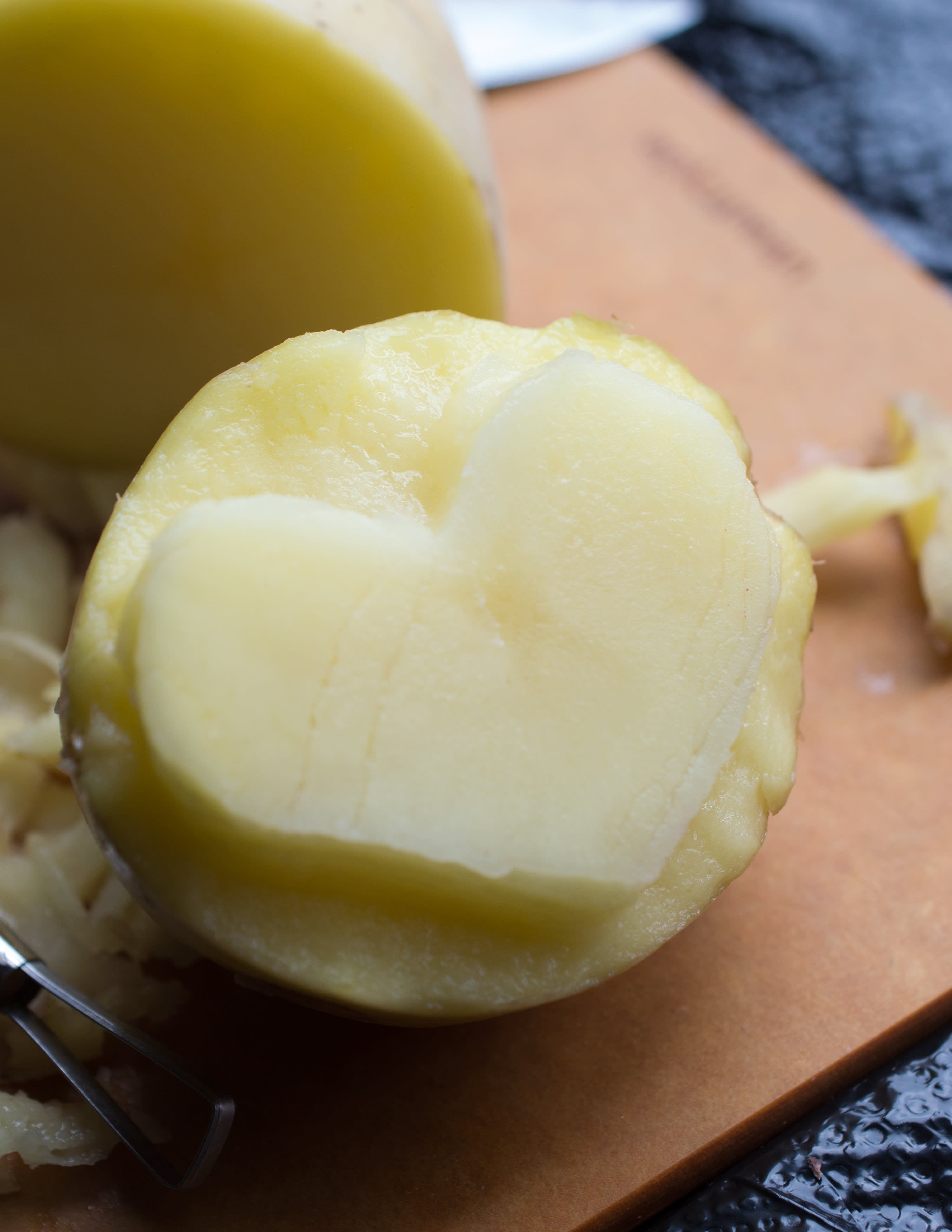 How To Decorate Napkins with a Potato Stamp | Kitchn