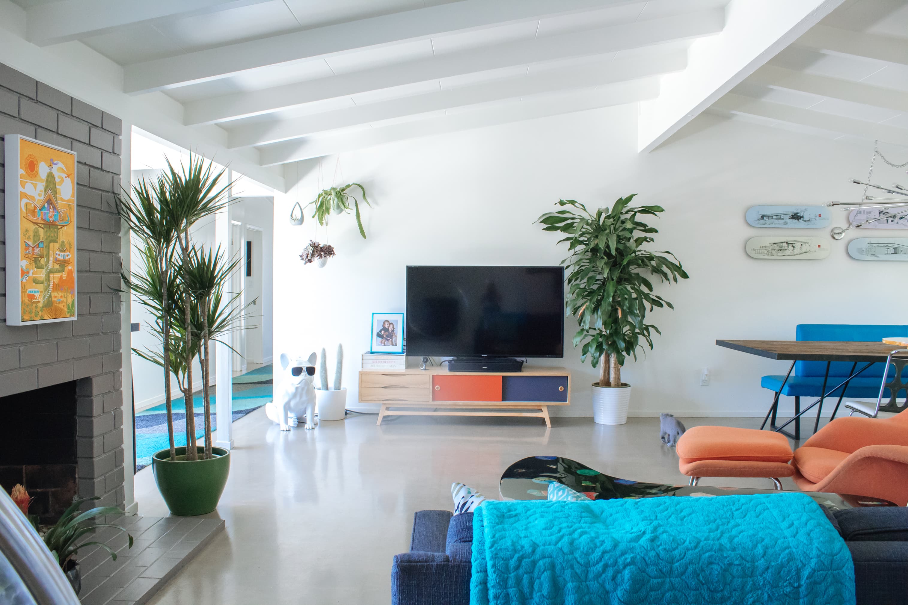 House Tour: A Mid Mod Atomic Ranch in Long Beach | Apartment Therapy