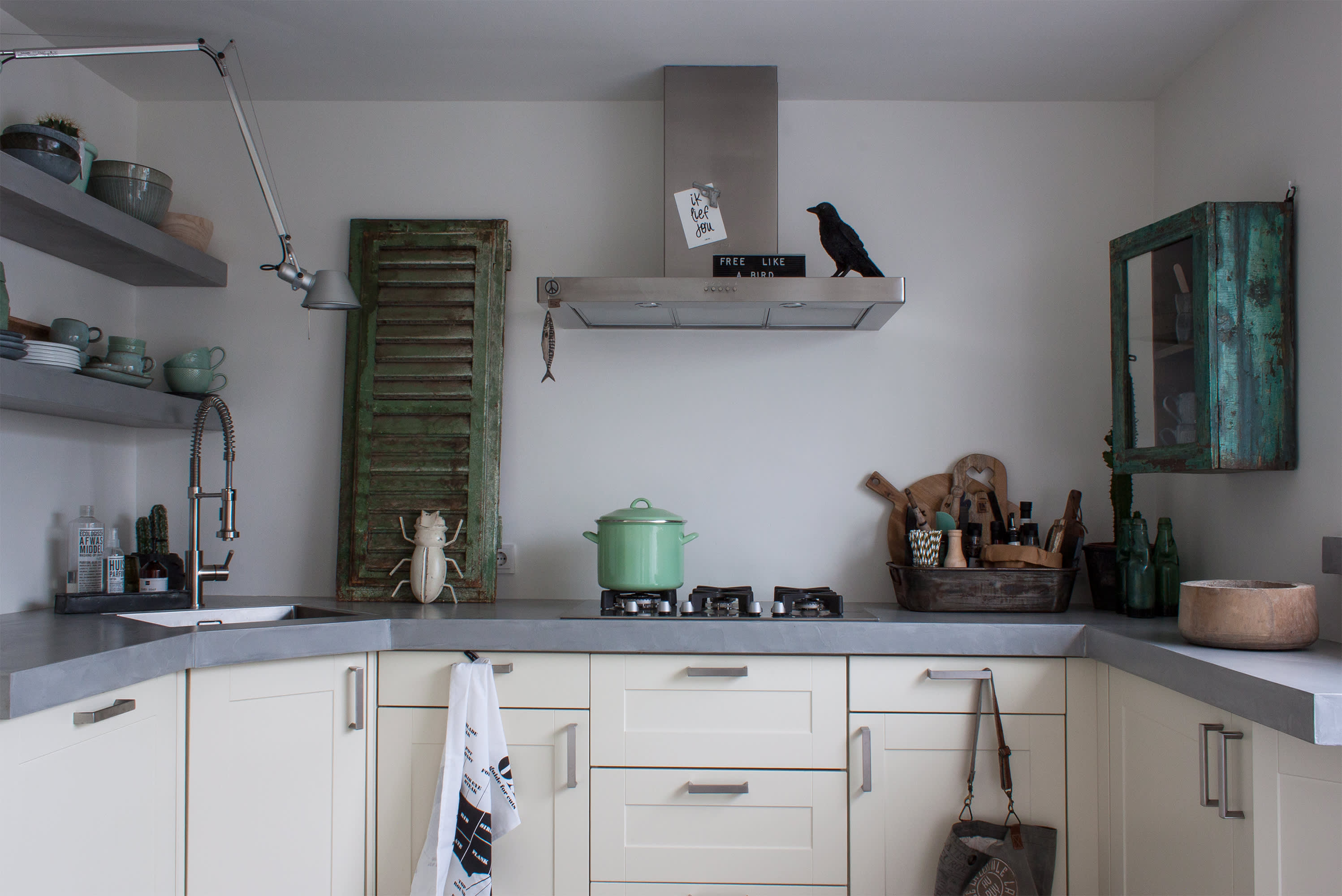 House Tour: A Dutch Decor Store Owner's Rustic Home | Apartment Therapy