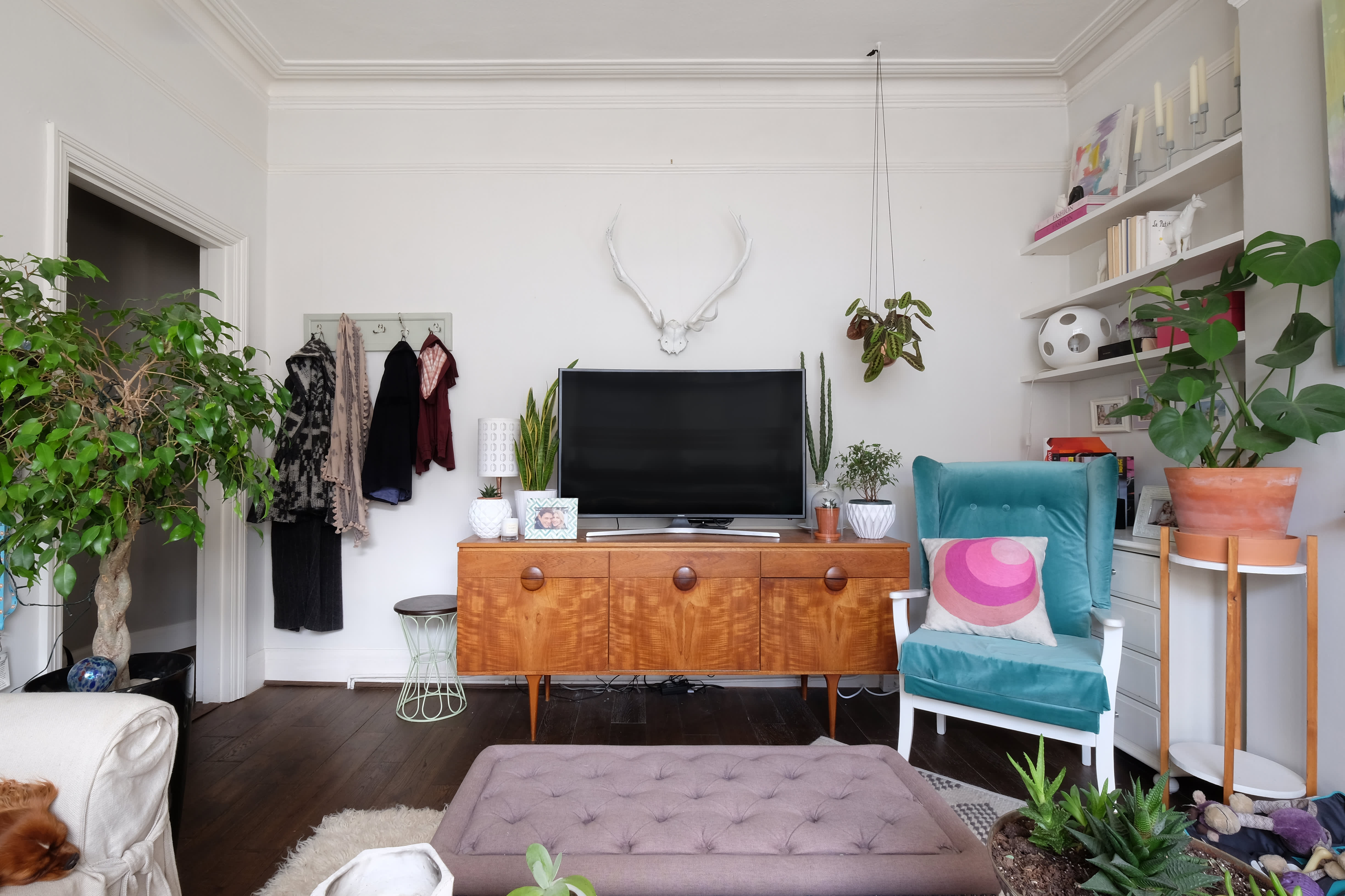 House Tour: An Organic Modern Boho London Flat | Apartment Therapy