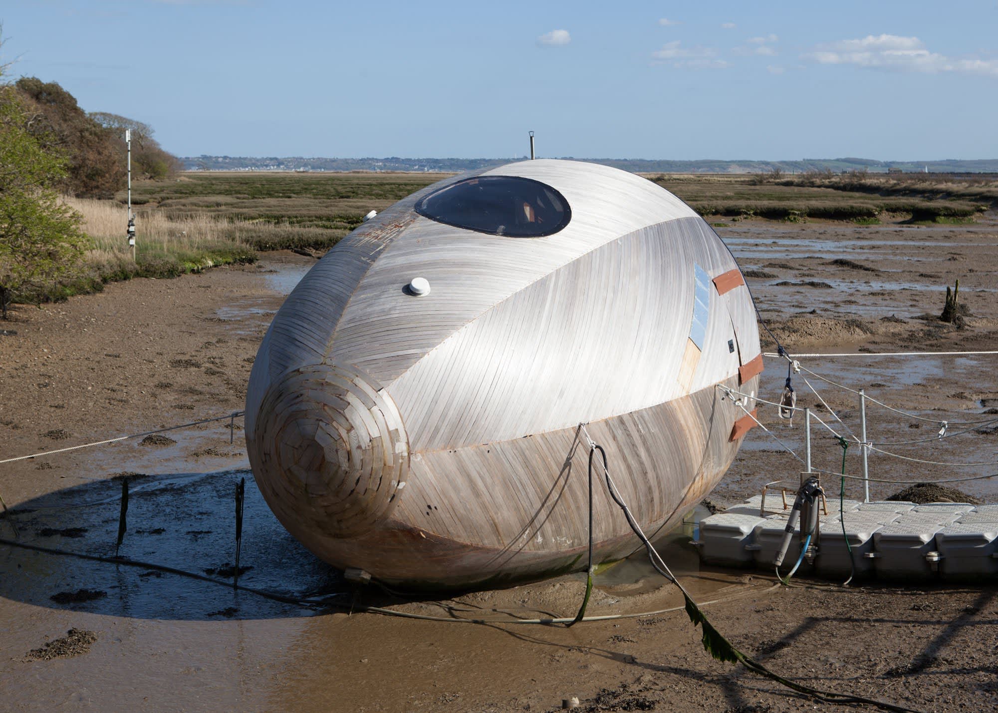 House Tour: A Giant Wooden Egg-Shaped Home in the UK | Apartment Therapy