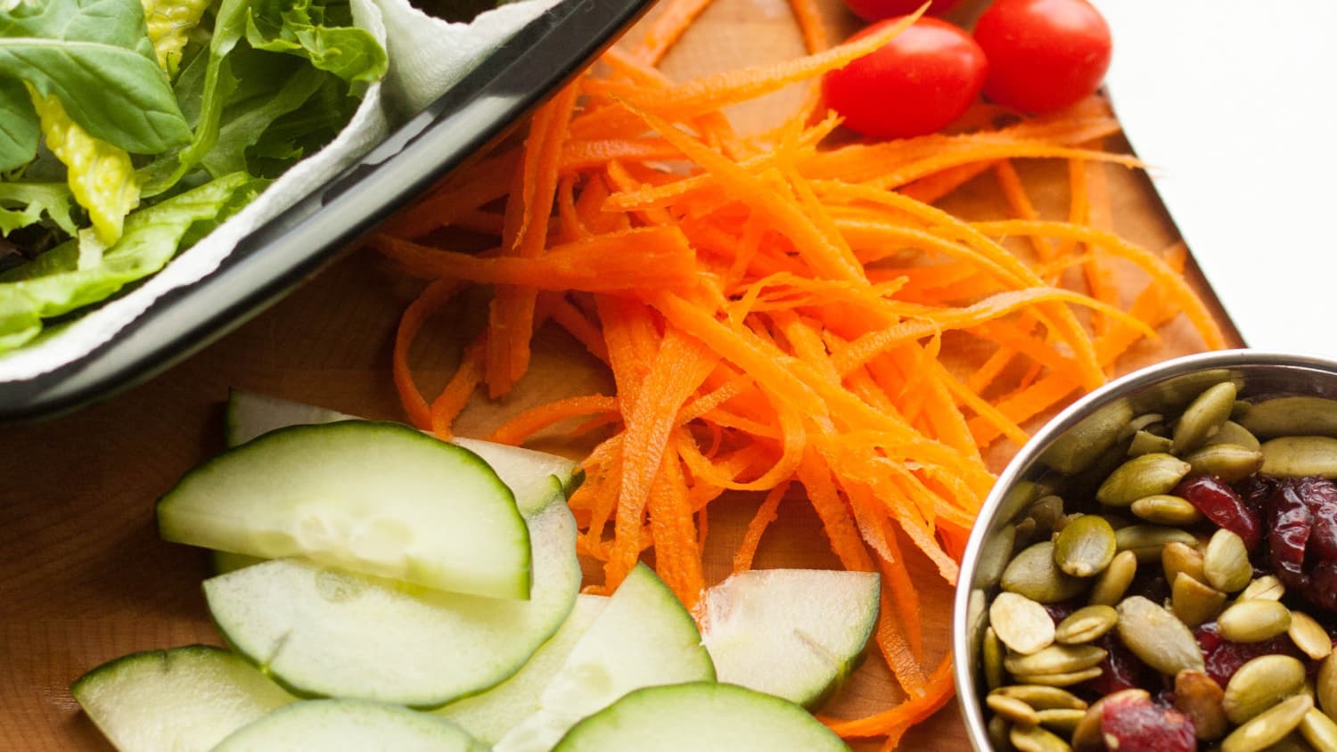 how to prepare for salad