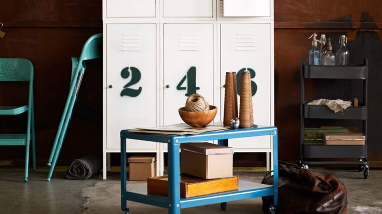 cool work locker ideas