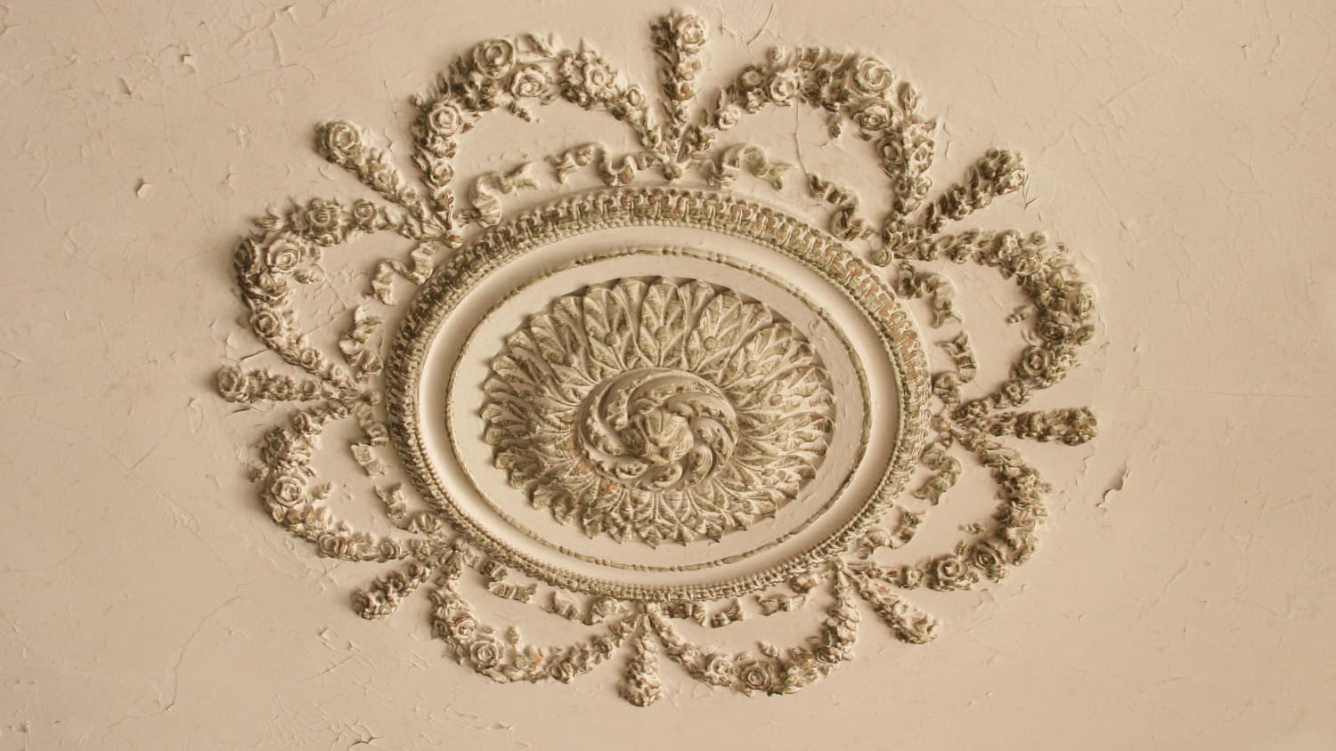ornate ceiling rose