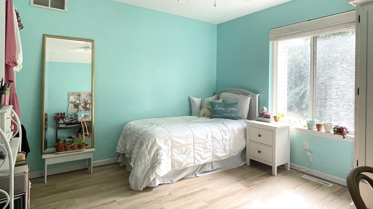 Monochromatic Pink Bedroom Makeover Before After Photos Apartment Therapy