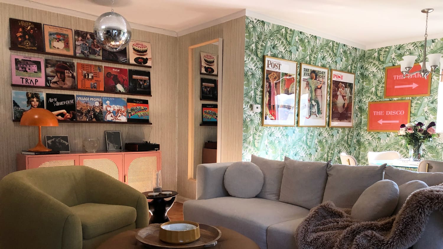 Vinyl Record Wall Ideas